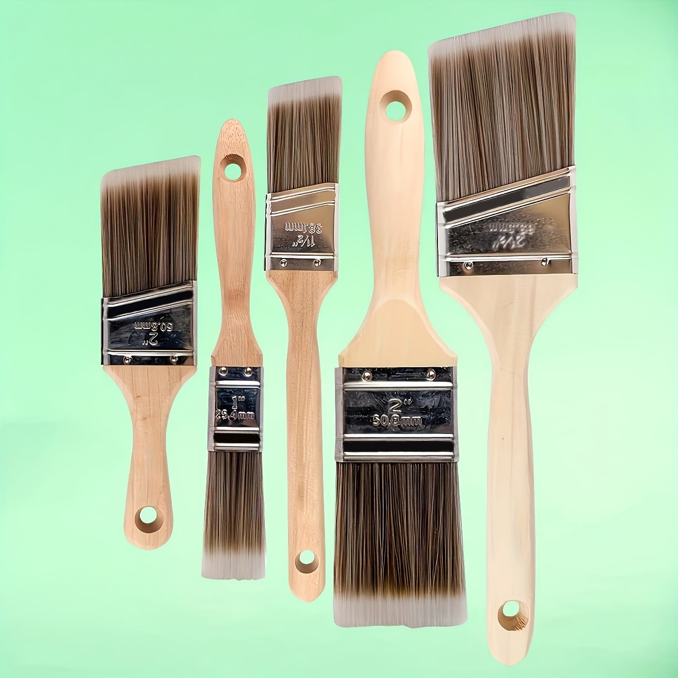SUSUSU Ultimate Paint Brush Set - High-Density Bristles for Seamless ...