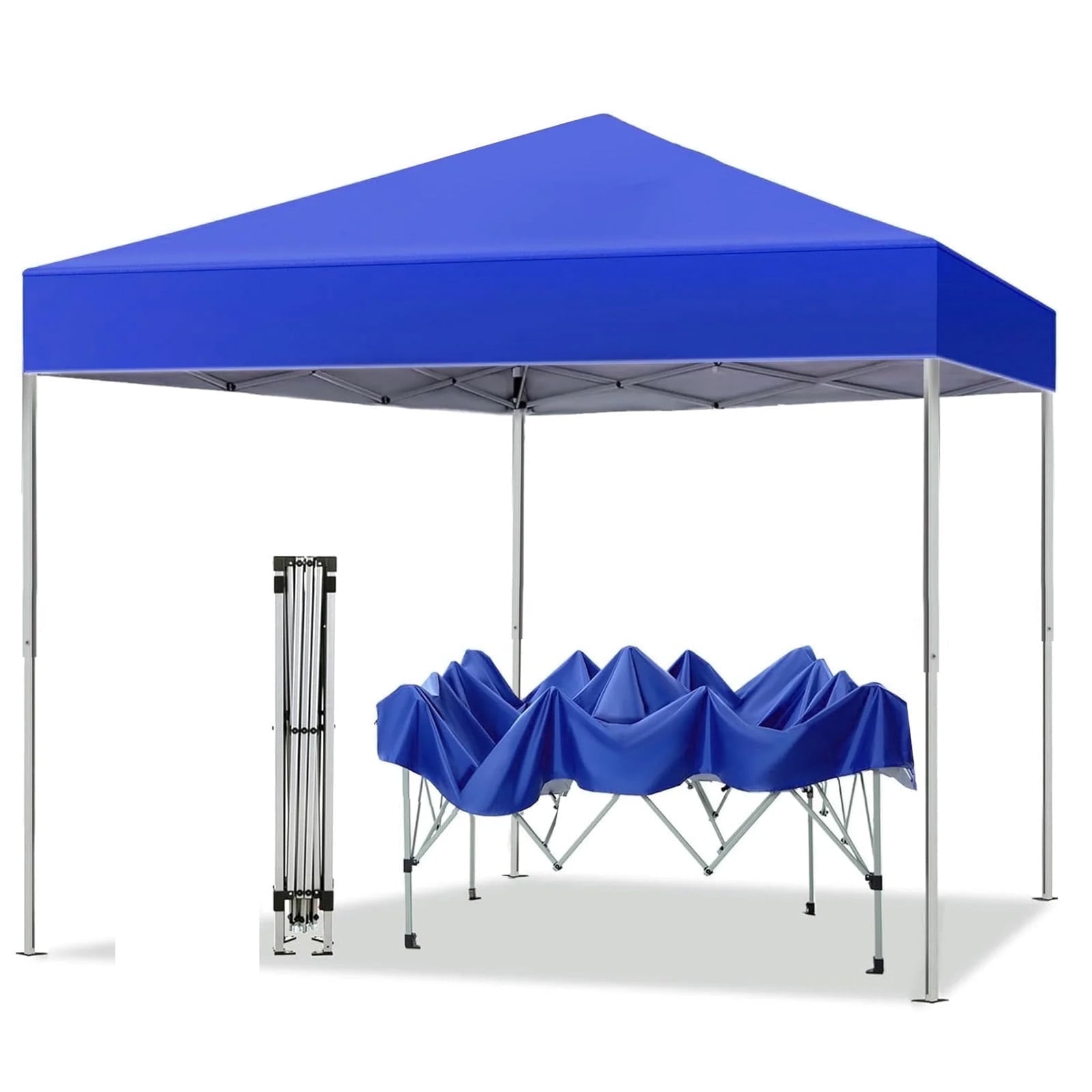 SUSUZI Canopy Tent, 10x10 ft Easy Pop up Outdoor Canopy Tent, Portable ...