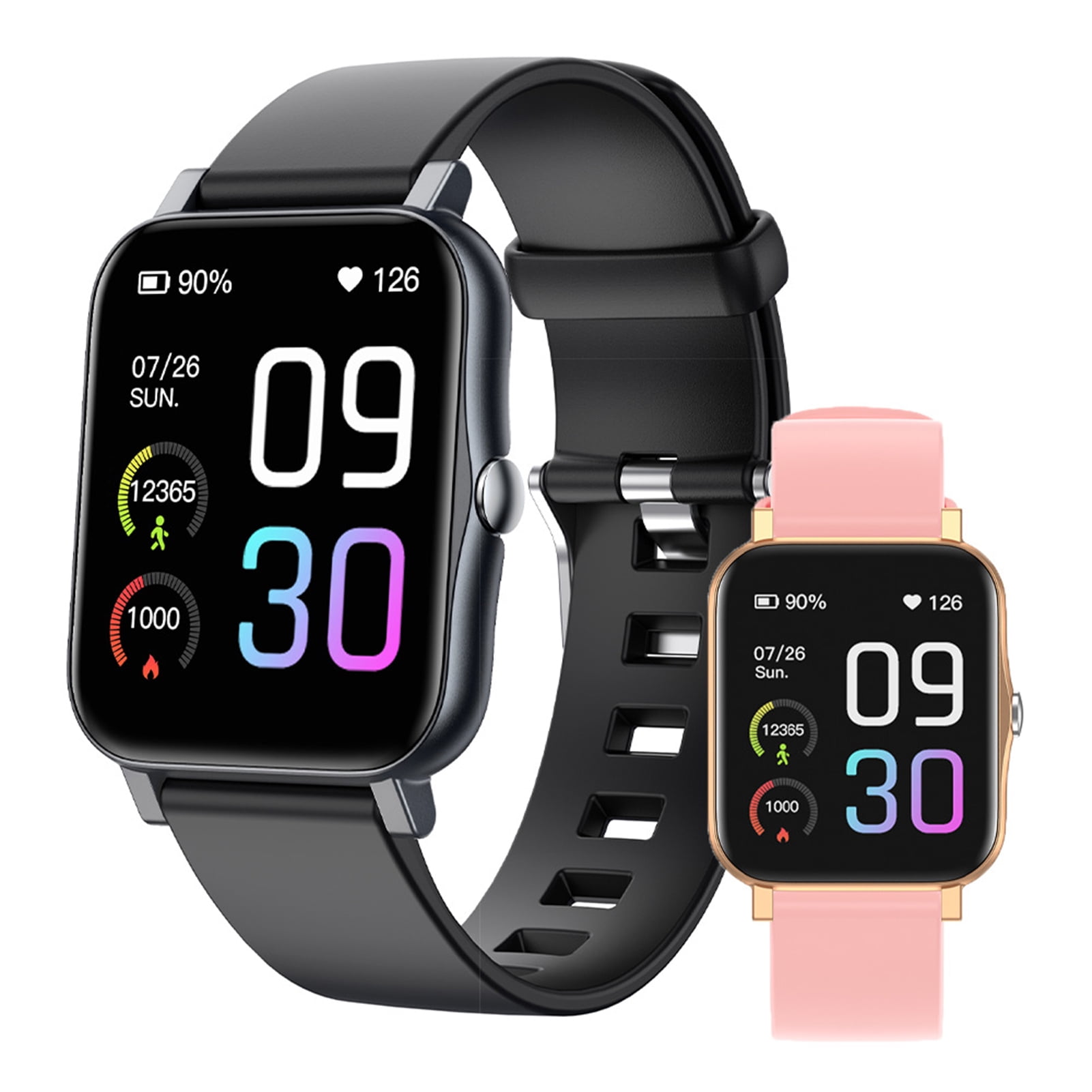 SUSUchens 1 Set GTS2 Smart Watch Heart Rate Meter Scanning Code Pairing ...