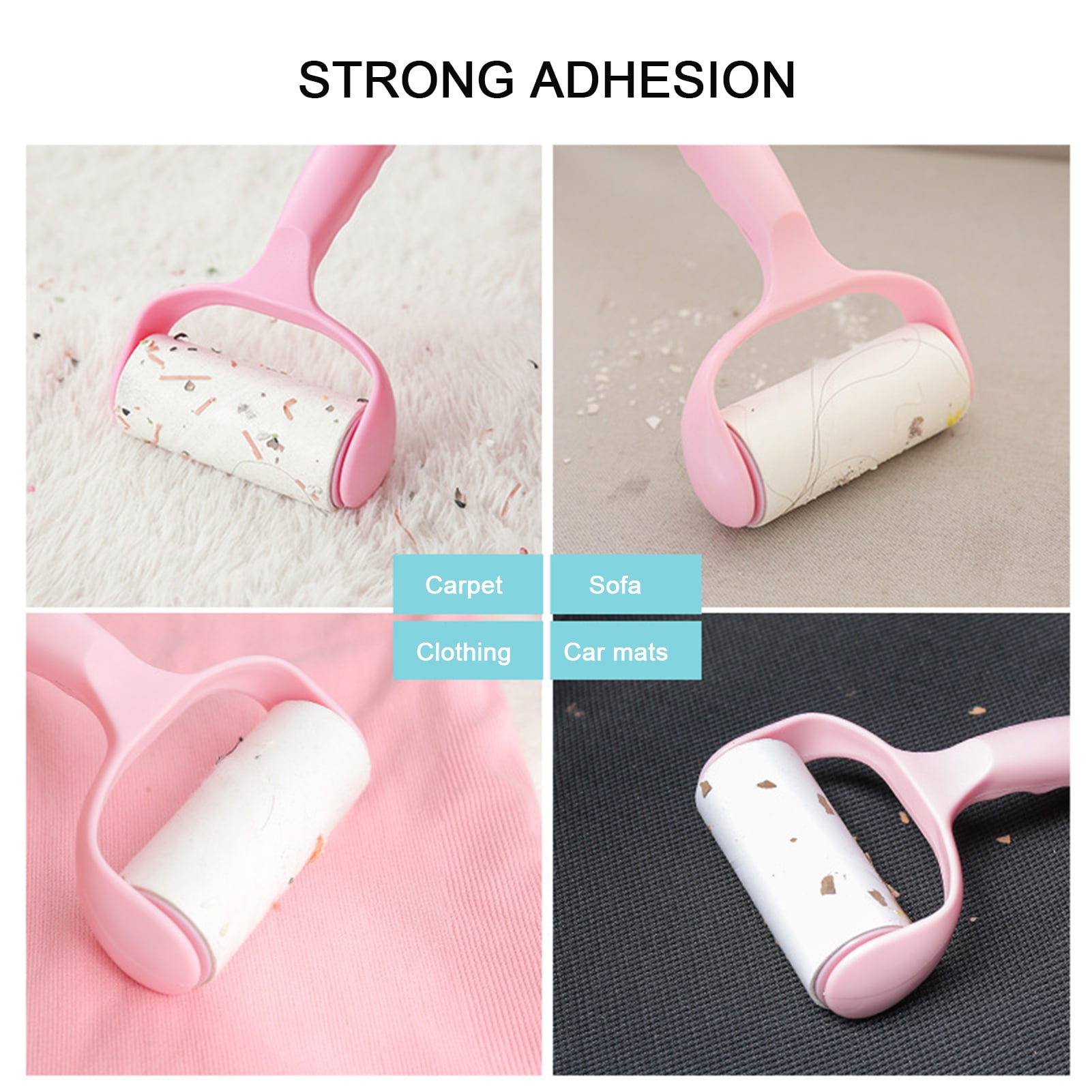 SUSUchens 1 Set Lint Roller Efficient Tearable Clothes Hair Remover ...