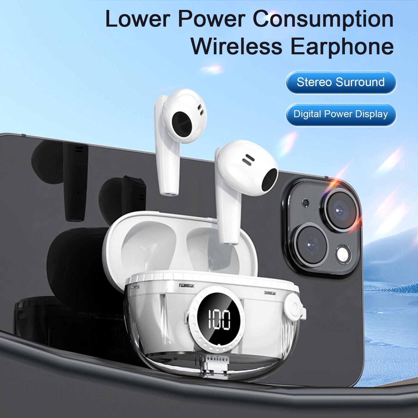 SUSUchens 1 Set M25 Wireless Headphone HiFi Sound Intelligent Noise ...