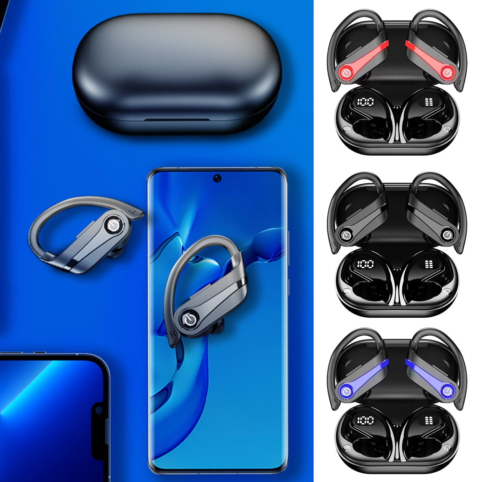 SUSUchens 1 Set Wireless Earphones Strong Sound Quality Noise Reduction ...