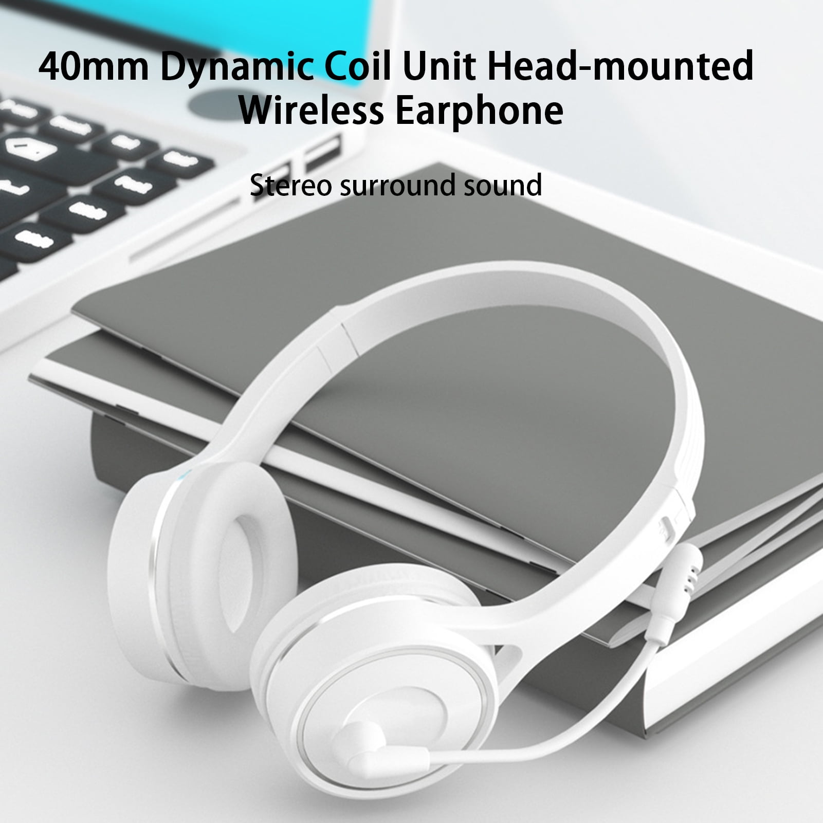 SUSUchens 1 Set Wireless Headphone Bluetooth-compatible 5.1 Stereo ...
