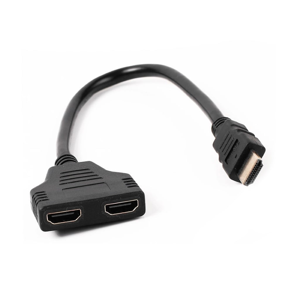 SUSUchens 1 in 2 Out compatible with-compatible Male to Dual Female ...