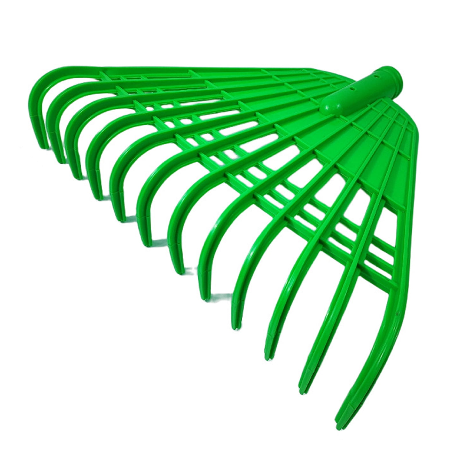 SUSUchens 12 Tines Leaf Rake Tempered Plastic Rake Head Collecting ...