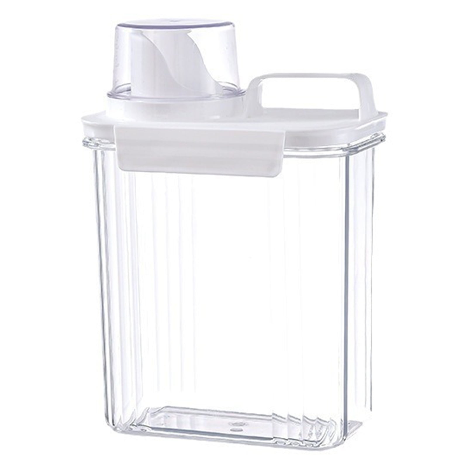 SUSUchens 2000ml Laundry Detergent Dispenser Bottle Clear Easy Pour ...