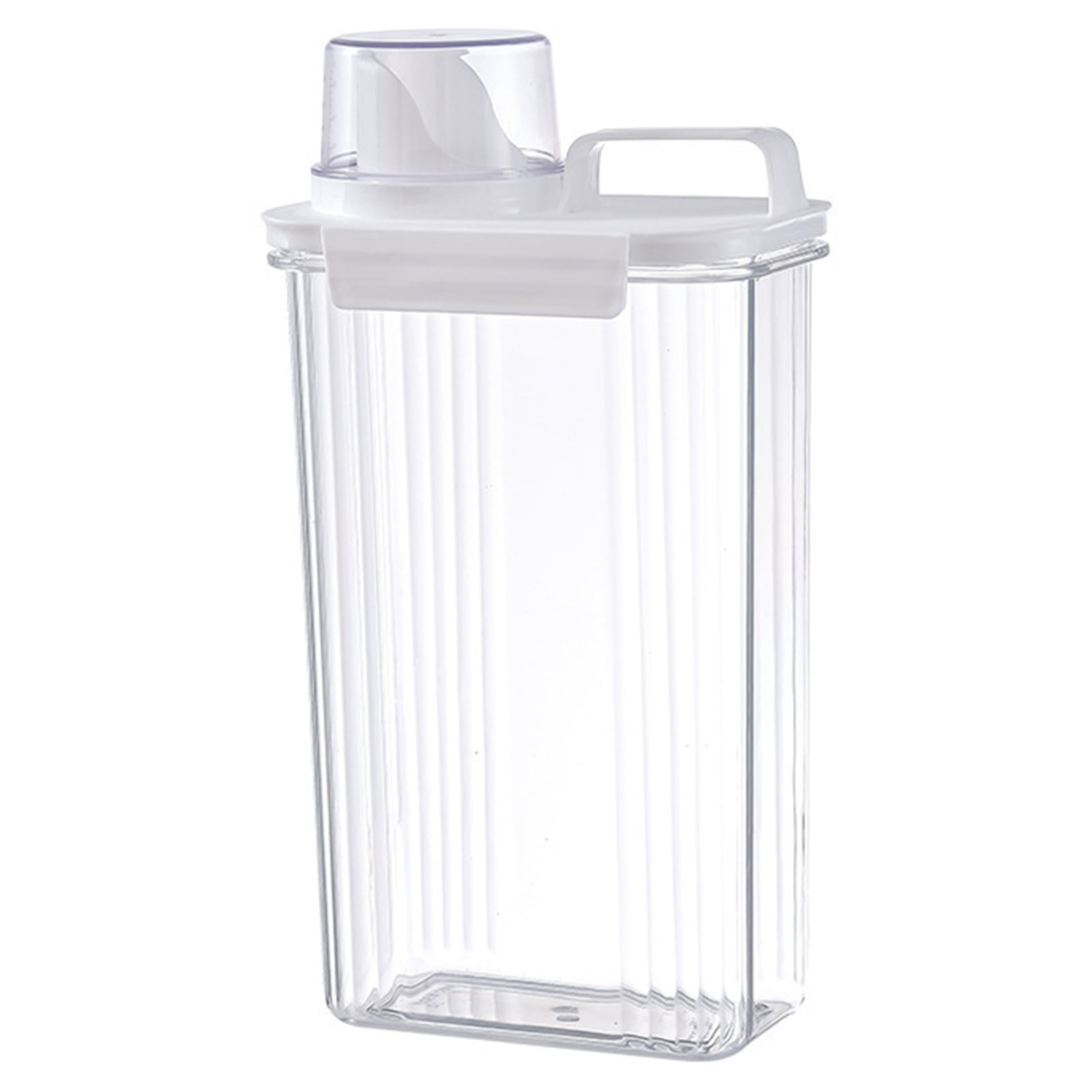 SUSUchens 2800ml Laundry Detergent Dispenser Bottle Clear Easy Pour ...