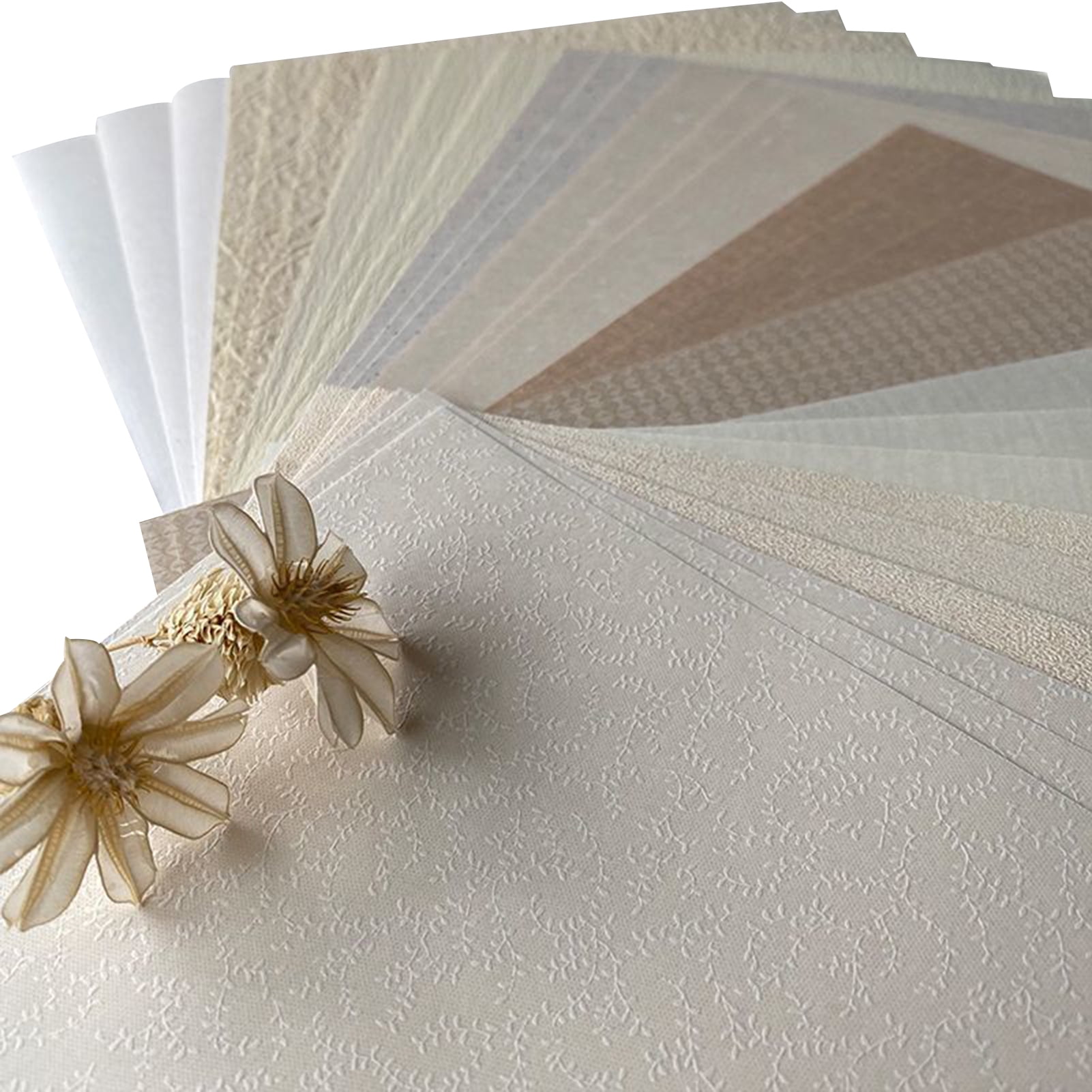SUSUchens 30Pcs A5 Scrapbook Paper Vintage Textured Assorted Writable ...