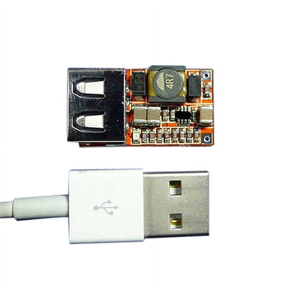 SUSUchens 6-24V 12V/24V to 5V 3A CAR USB Charger Module DC Buck Voltage ...