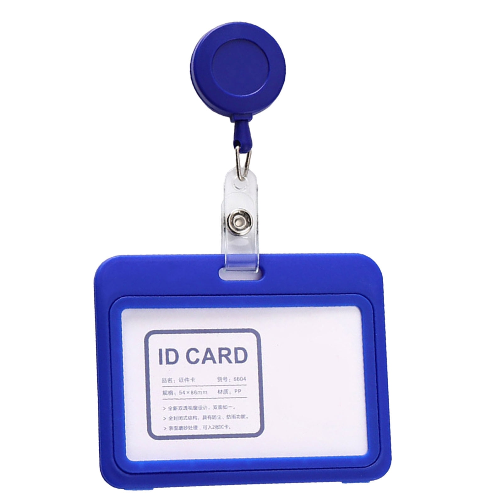 SUSUchens Aluminium Alloy Staff Badge Holder Secure ID Card Case Fade ...