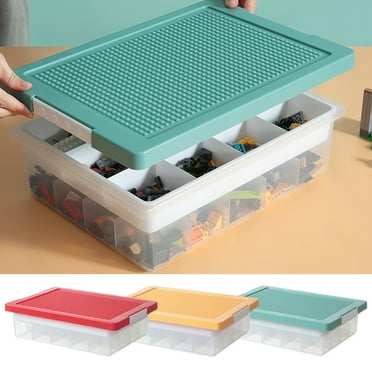 LEGO Medium Pink Storage Brick 8 - Kids Toy Box Block Organizer ...