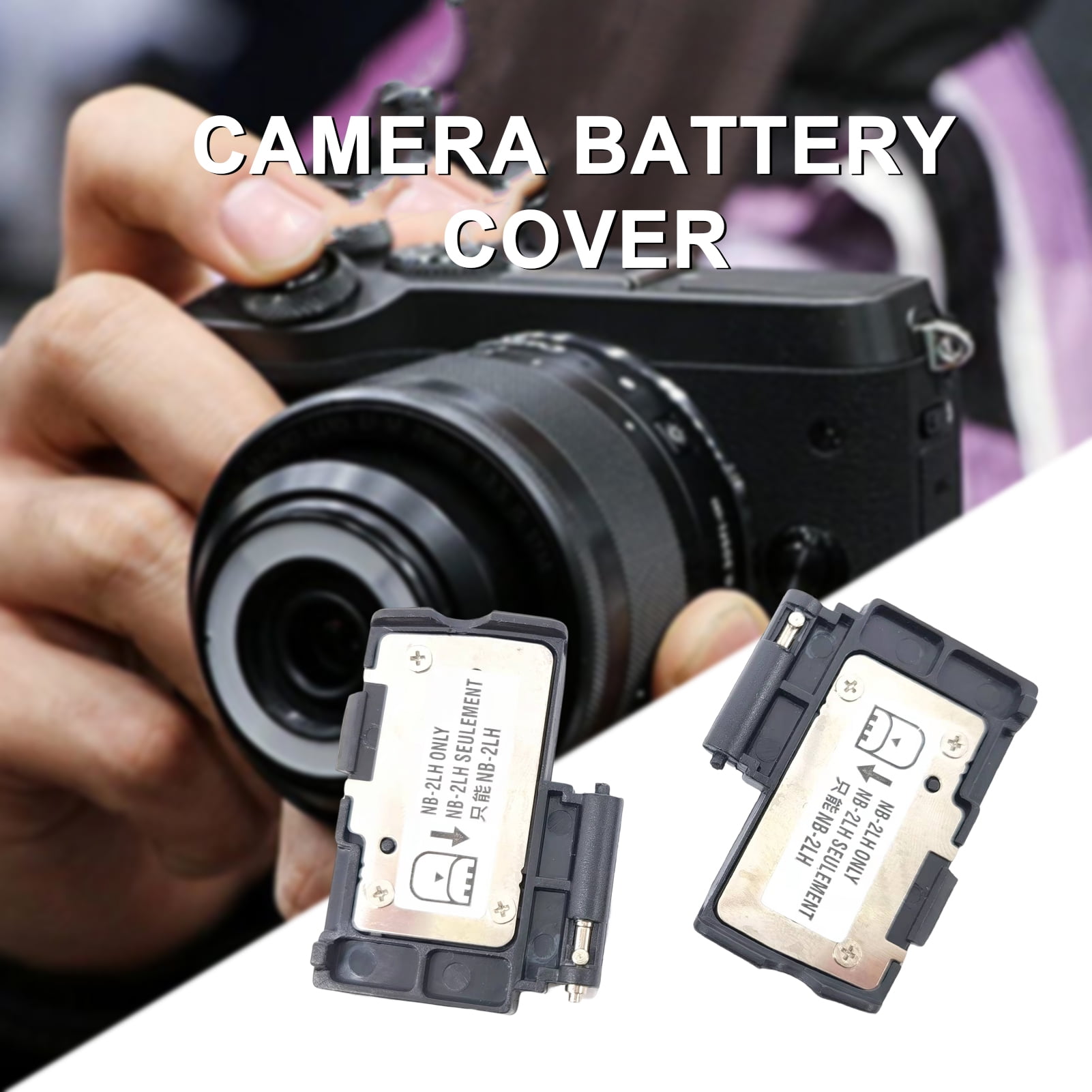 SUSUchens Camera Battery Cover Durable Lightweight Digital Camera ...