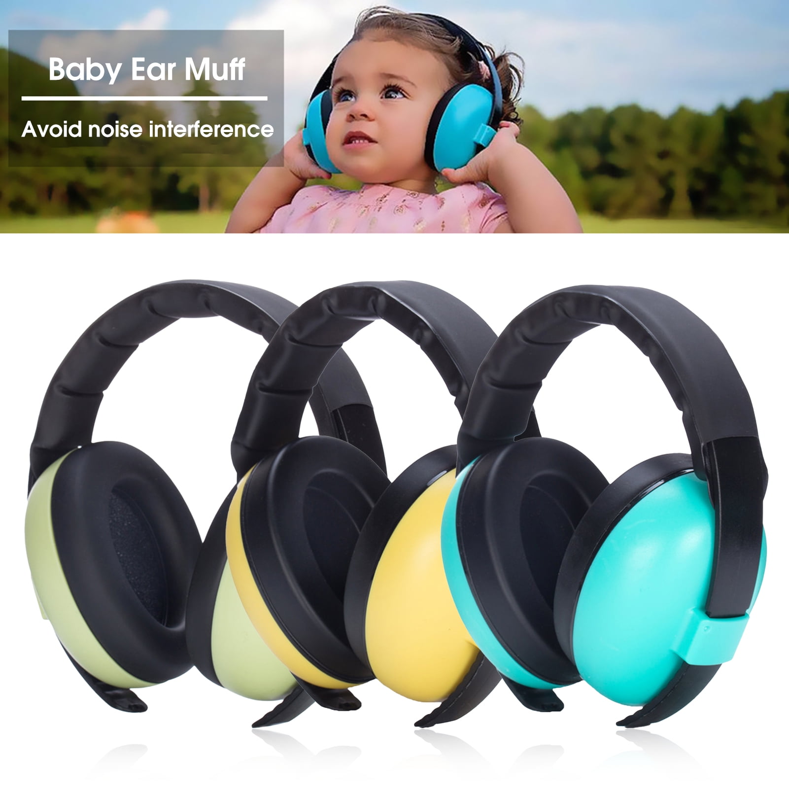 SUSUchens Child Earmuff Hearing Soundproof Lightweight Children Anti ...