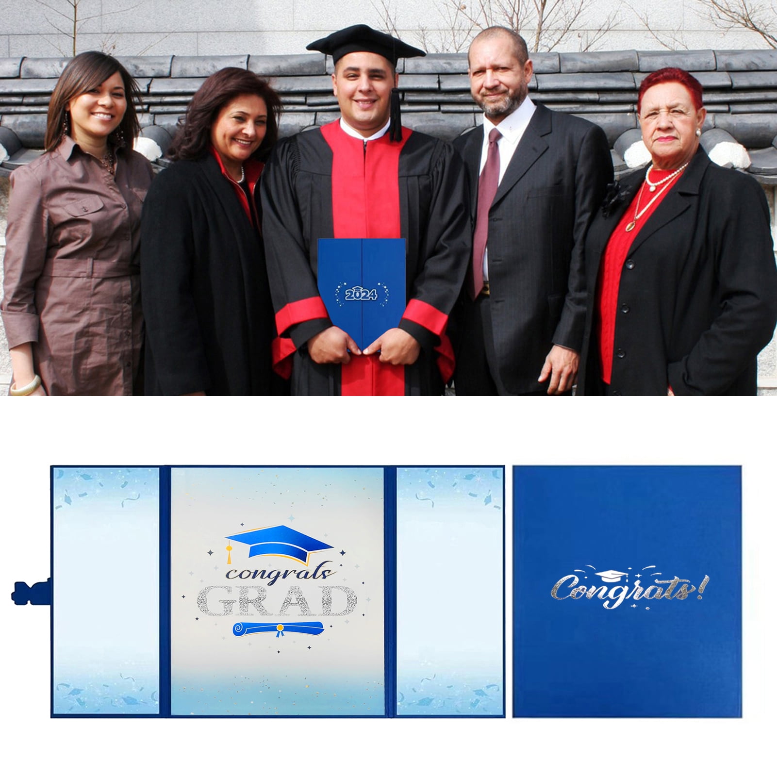 SUSUchens Class of 2024 Graduation Signature Book Black Golden ...