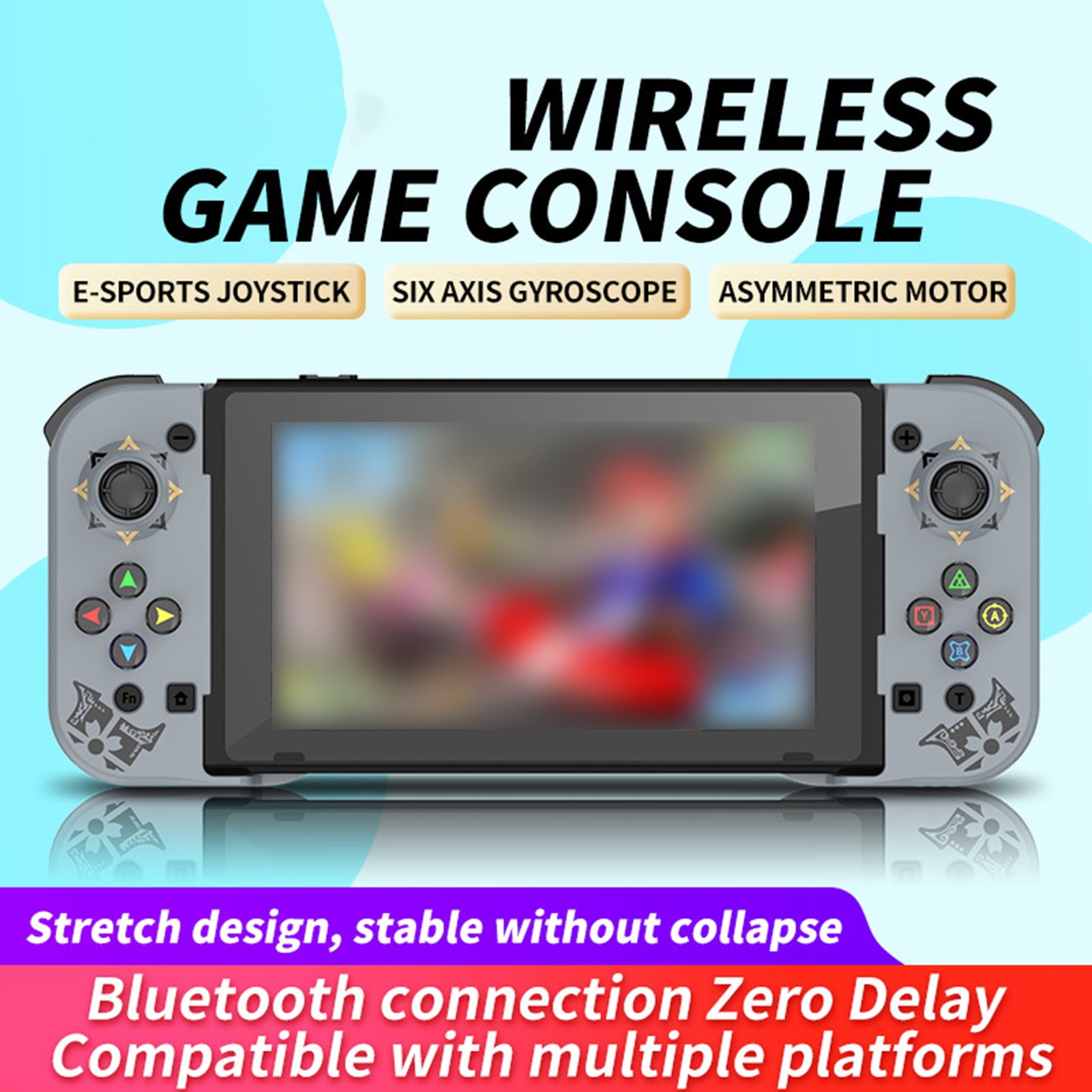 SUSUchens Compact 3D Joystick Stretch Design Six Gyroscope Asymmetric ...