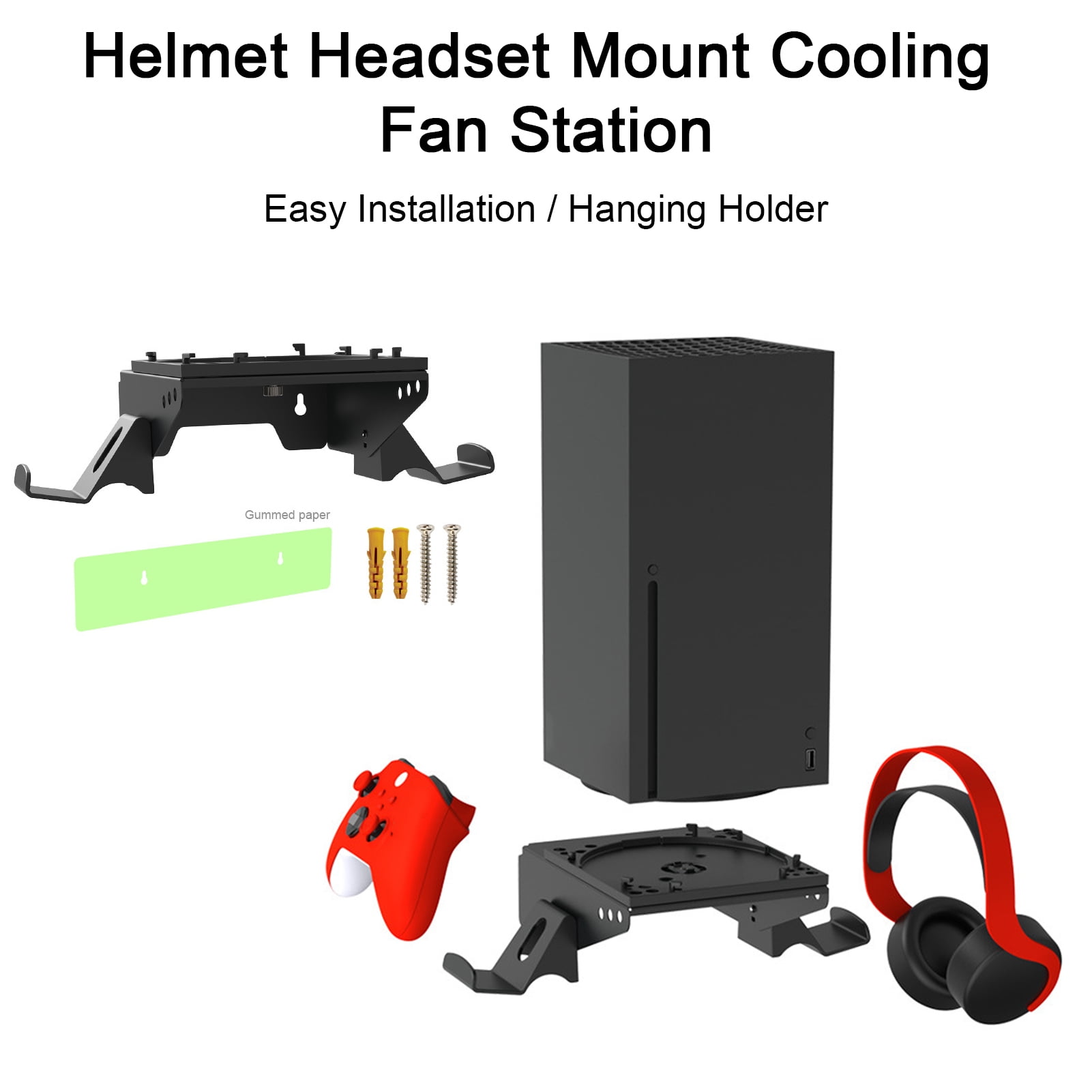 SUSUchens Cooling Fan Base Multifunctional Wall-mounted Heat ...