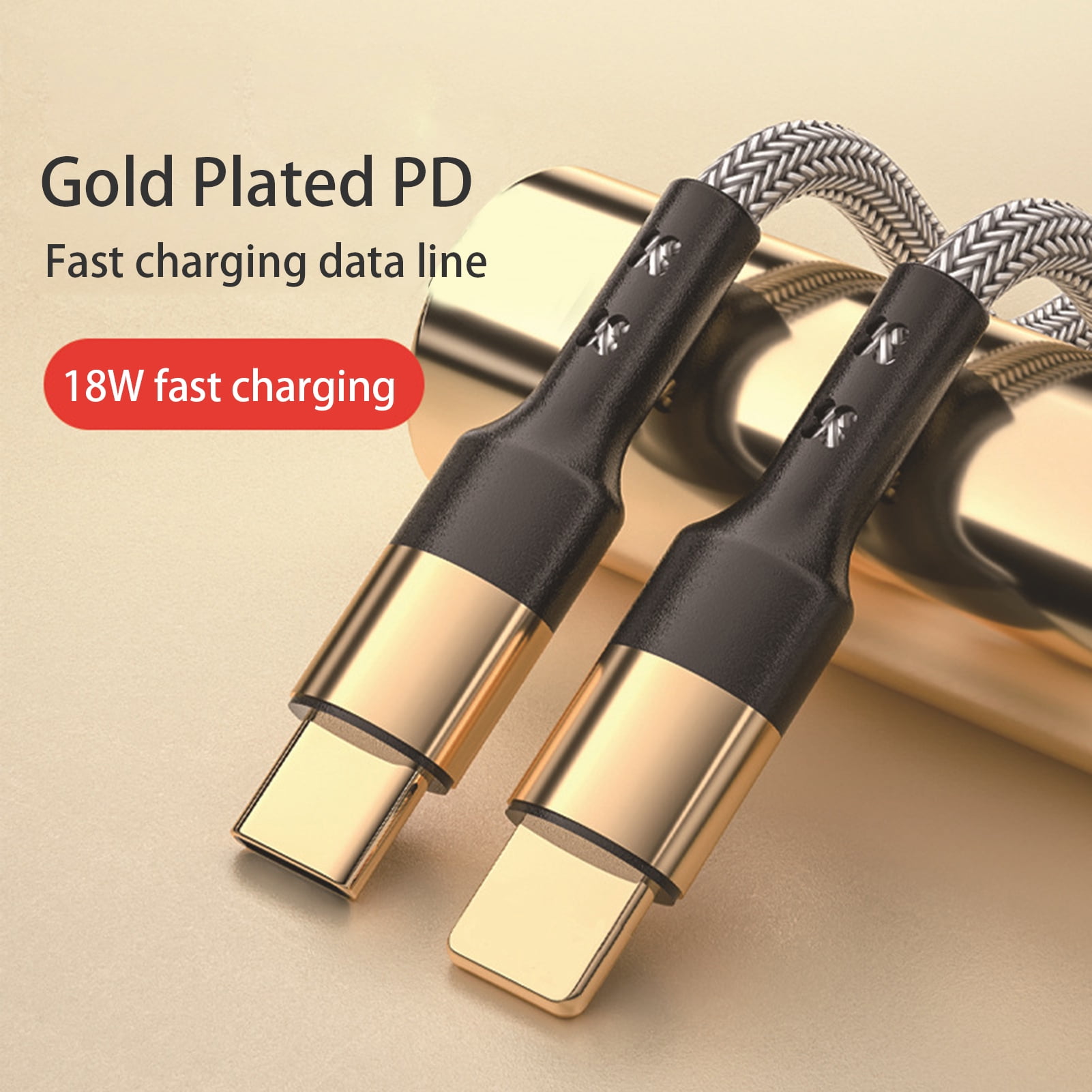 SUSUchens Data Cable Quick Charging Stable Output Anti-winding Type-C ...