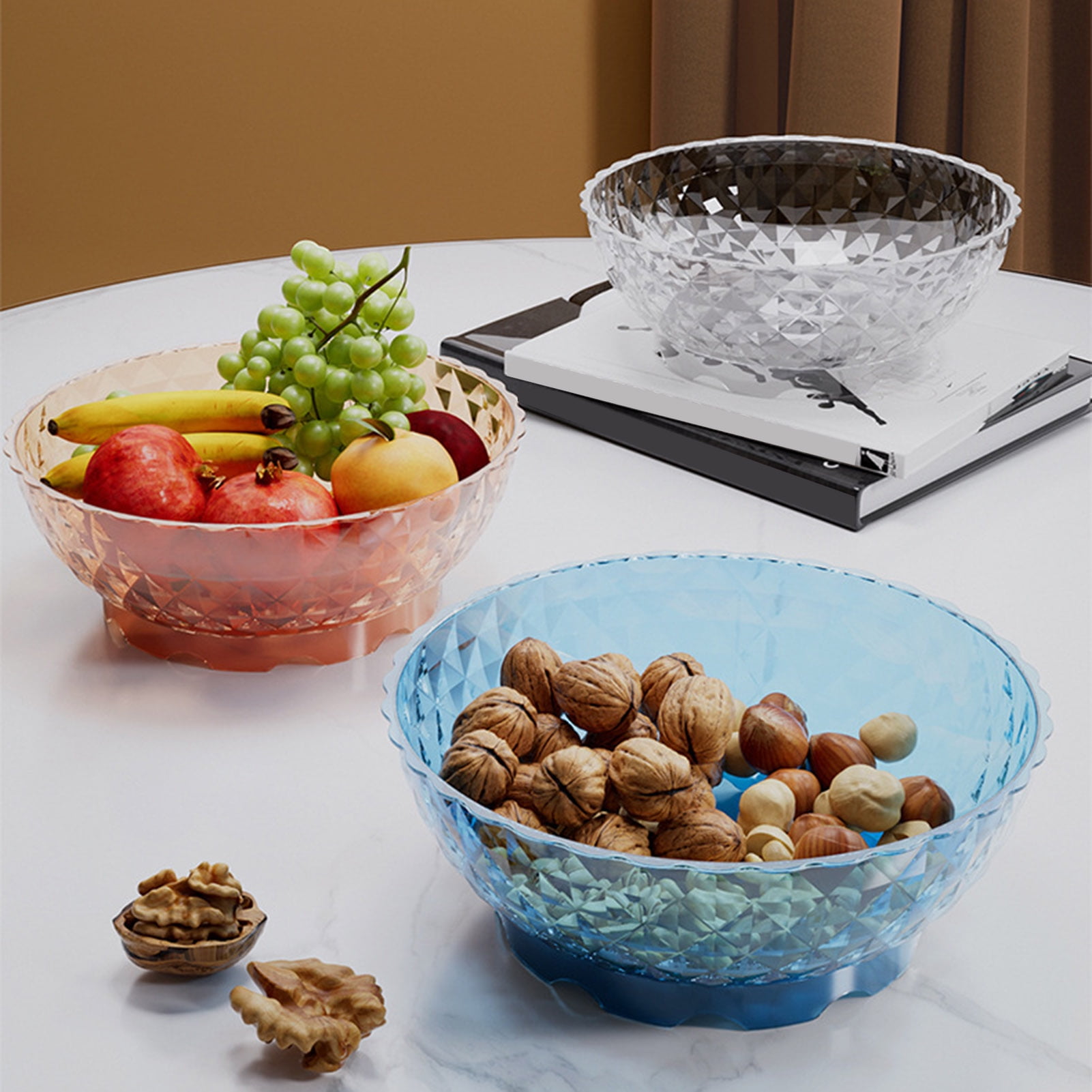 SUSUchens Drain Fruit Bowl Large Capacity Food Grade Countertop ...