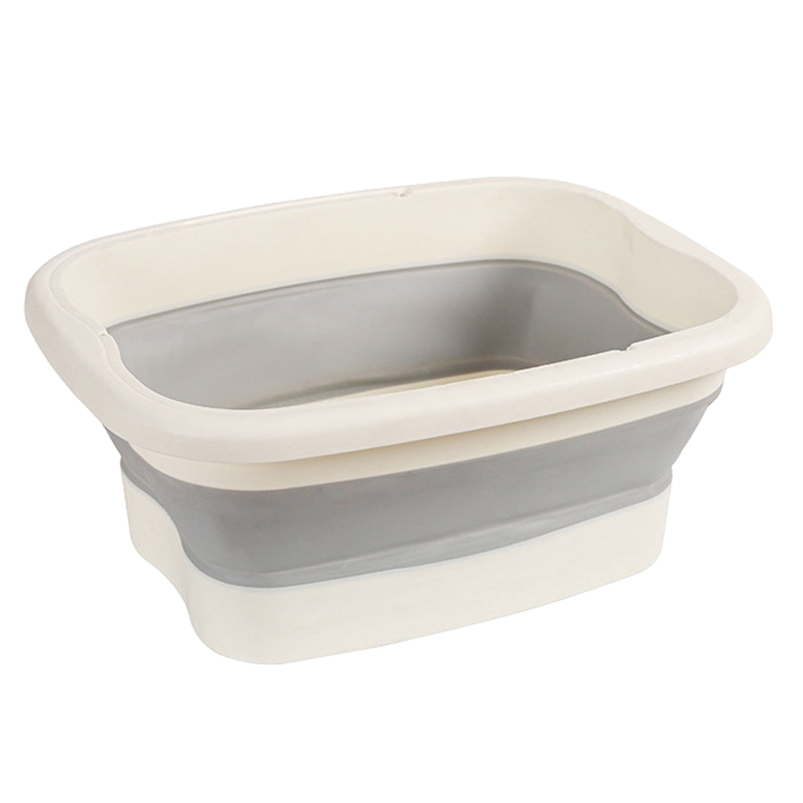 SUSUchens Foldable Wash Basin Plastic Portable Pool Foot Bath Basin ...