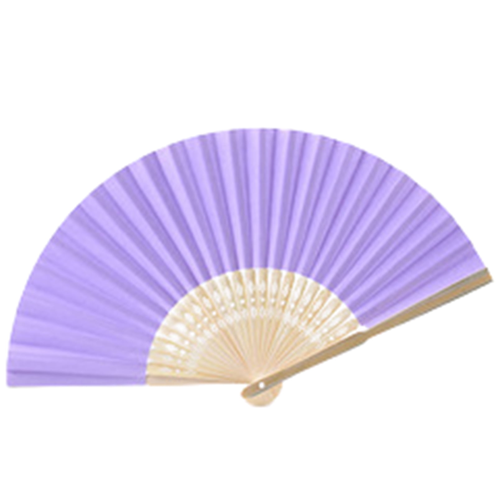 SUSUchens Folding Fan Easy to Paint Bamboo Fan Handle Smooth Opening ...
