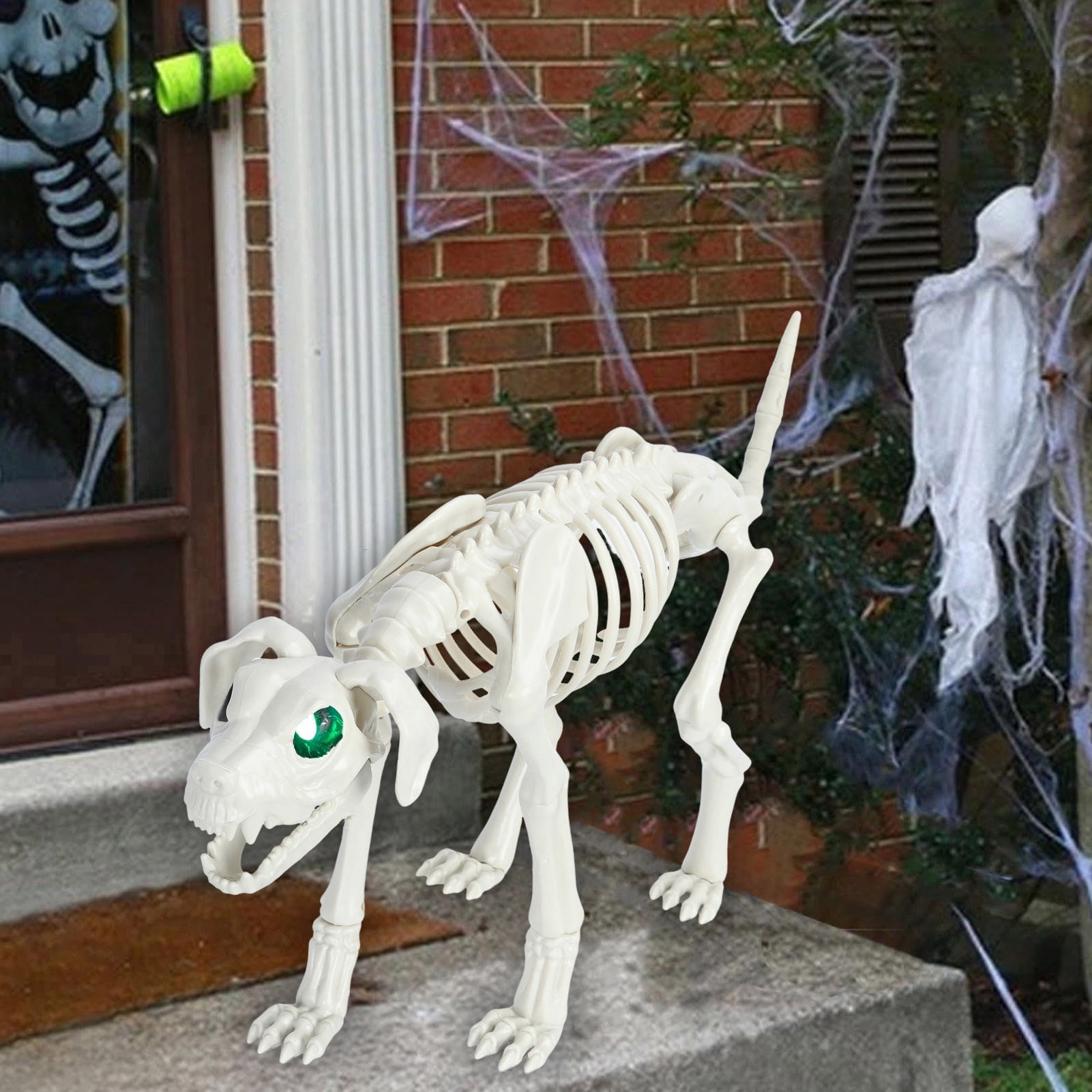 SUSUchens Halloween Skeleton Dog Decoration Plastic Puppy Skeleton Bone ...