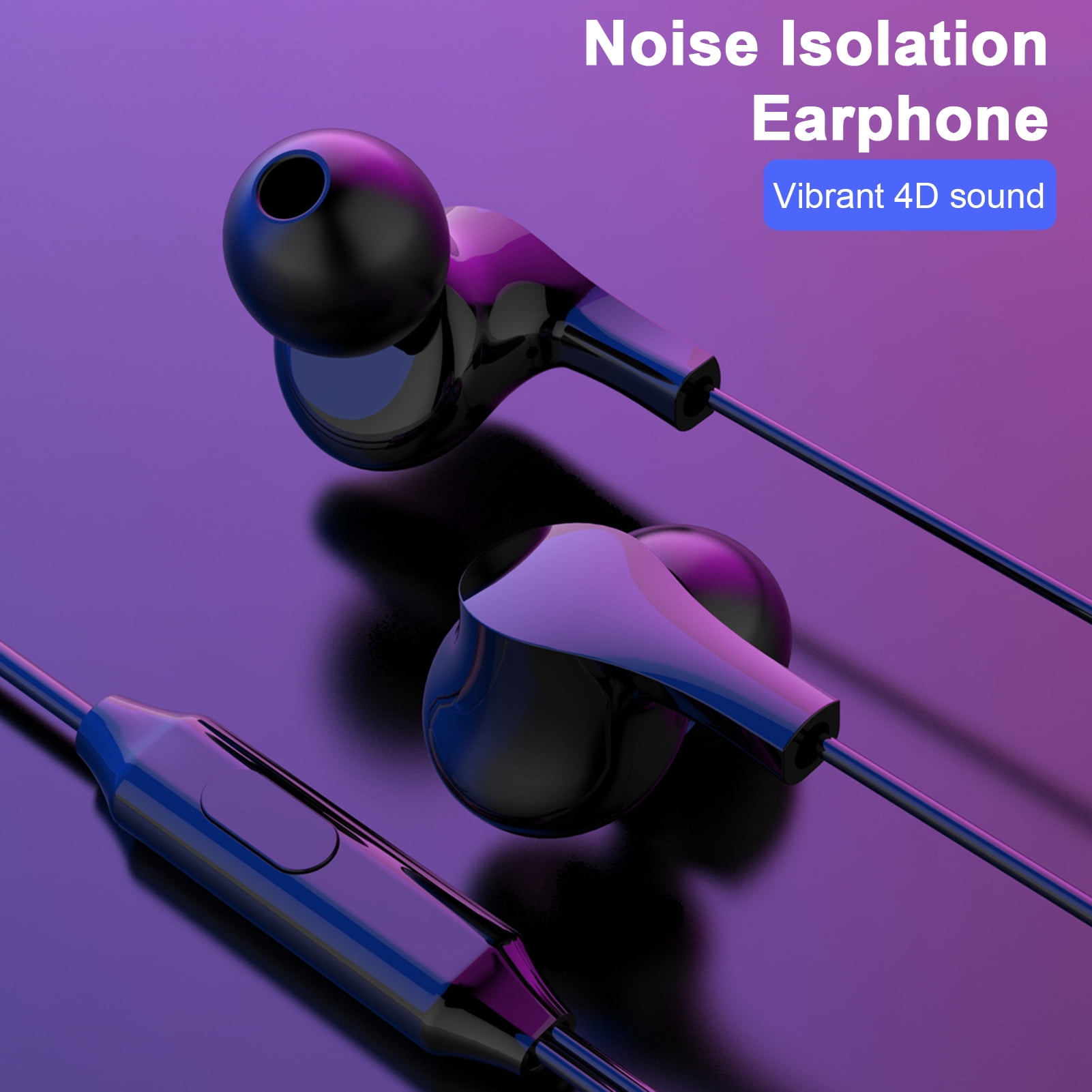 SUSUchens In-Ear Headphones with 10MM Dynamic Unit HiFi Sound Immersive ...