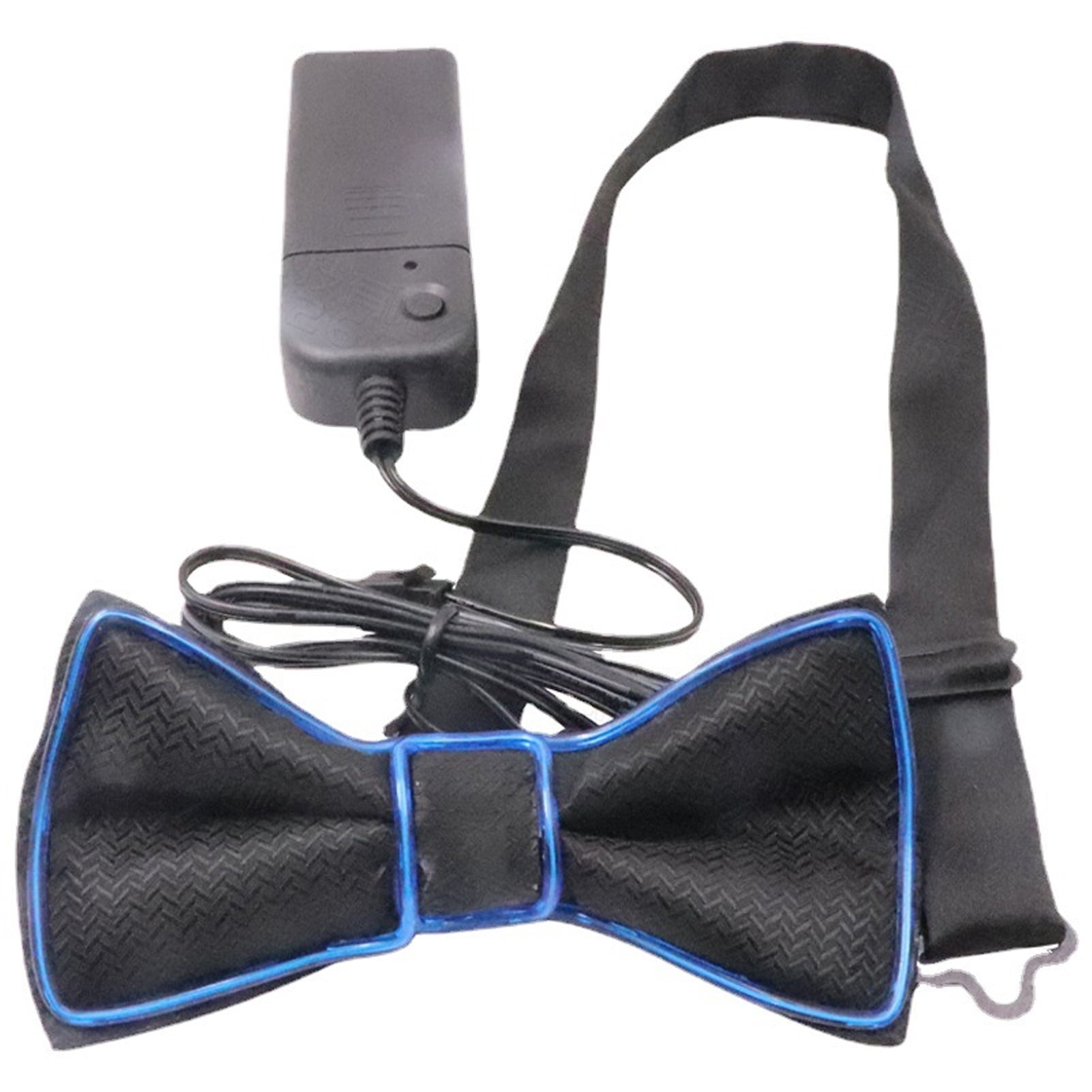 SUSUchens LED Light Up Bow Tie with Flashing Modes Adjustable Long ...