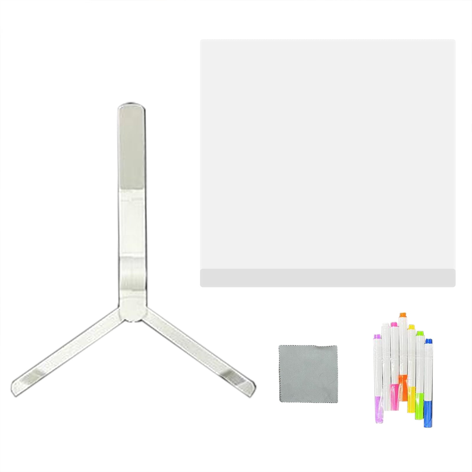 SUSUchens LED Note Board with 7 Pens Cleaning Cloth Glowing Acrylic ...