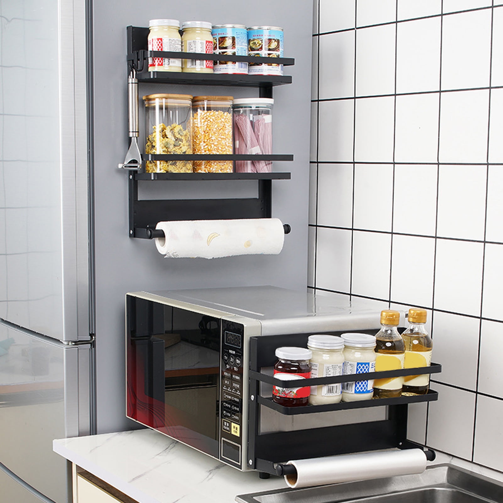 SUSUchens Magnetic Storage Rack Rustproof Corrosion Resistant Guardrail ...