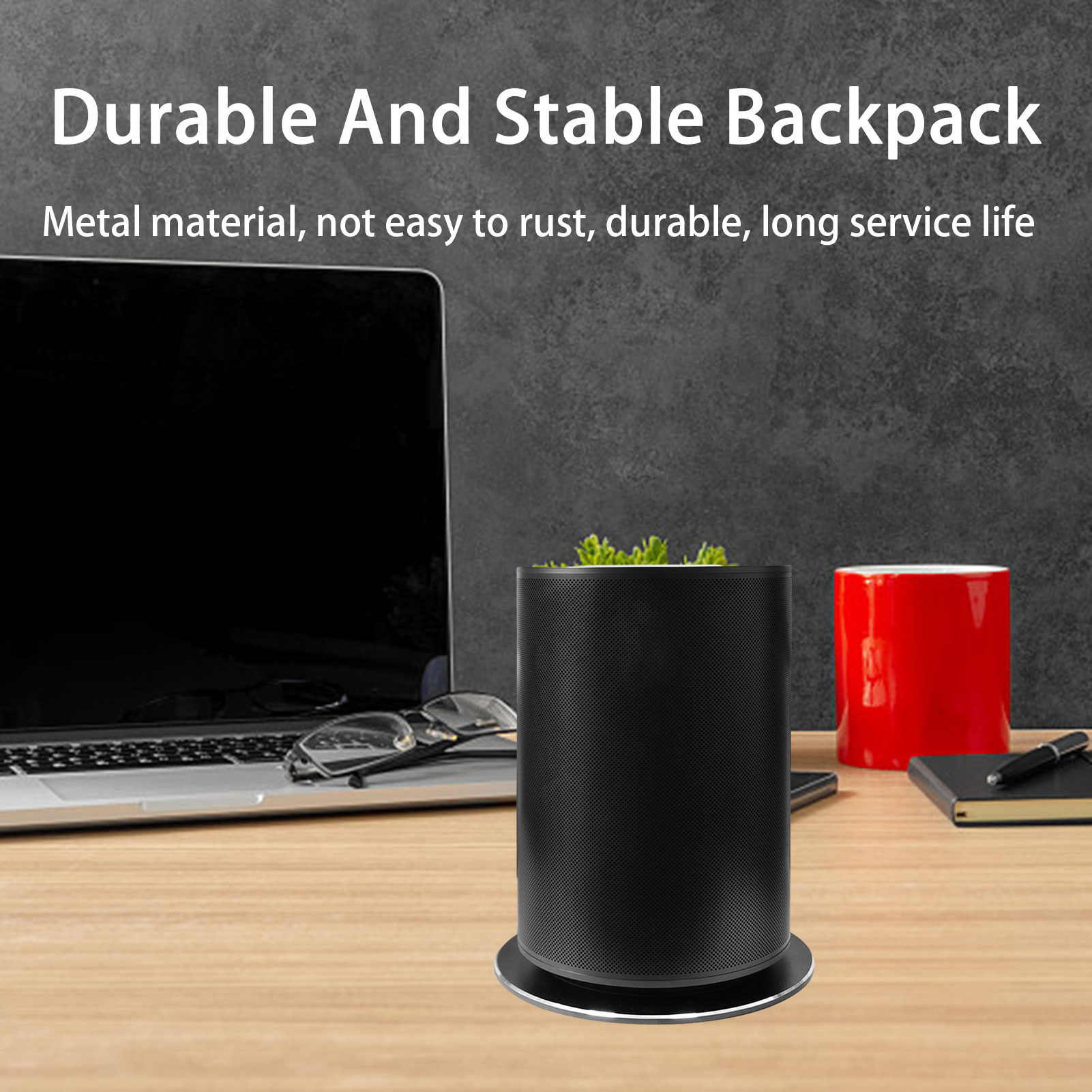 SUSUchens Mat Smart Speaker Audio Desktop Metal Mat with Reflective ...