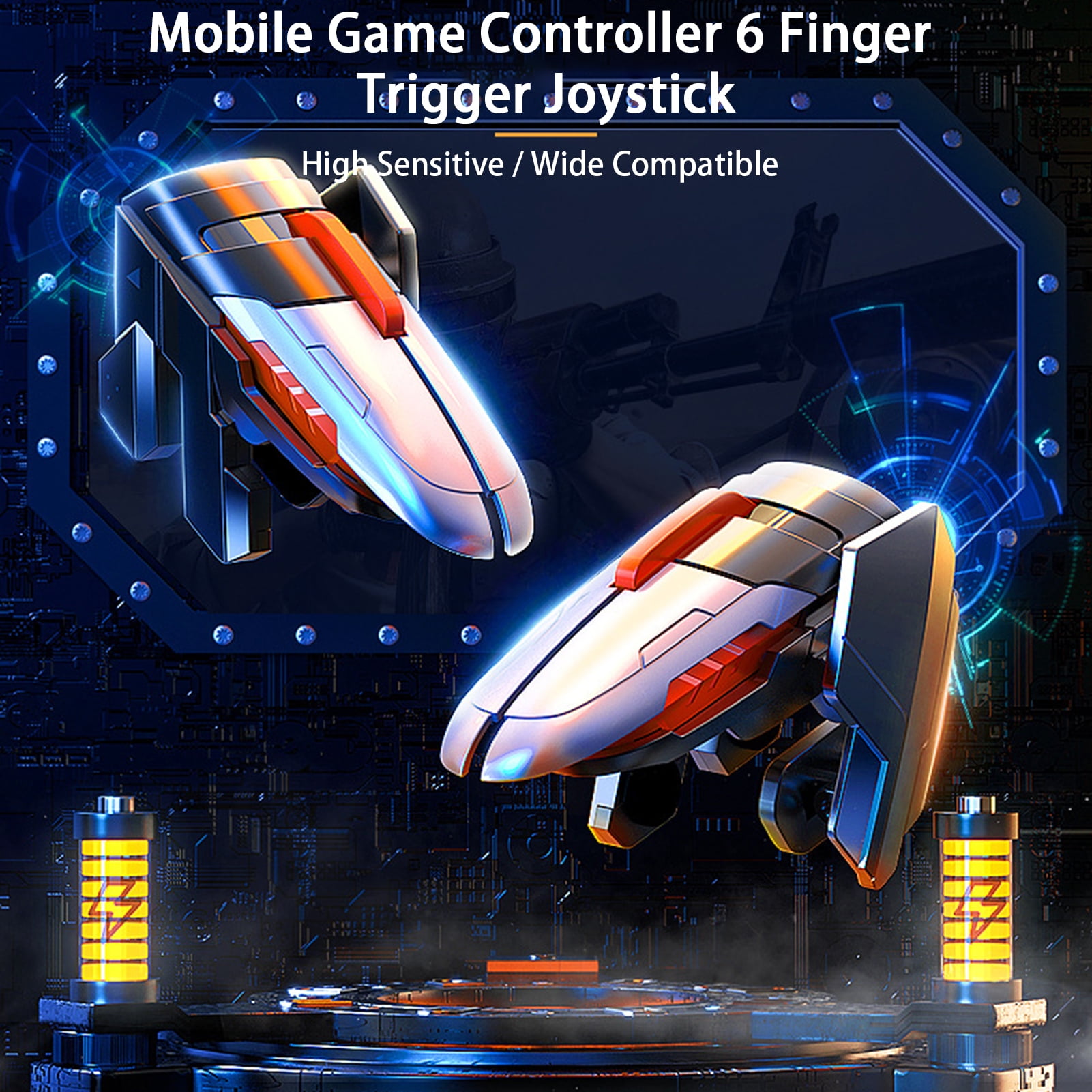 SUSUchens Mobile Game Controller Quick Response Low Latency High ...