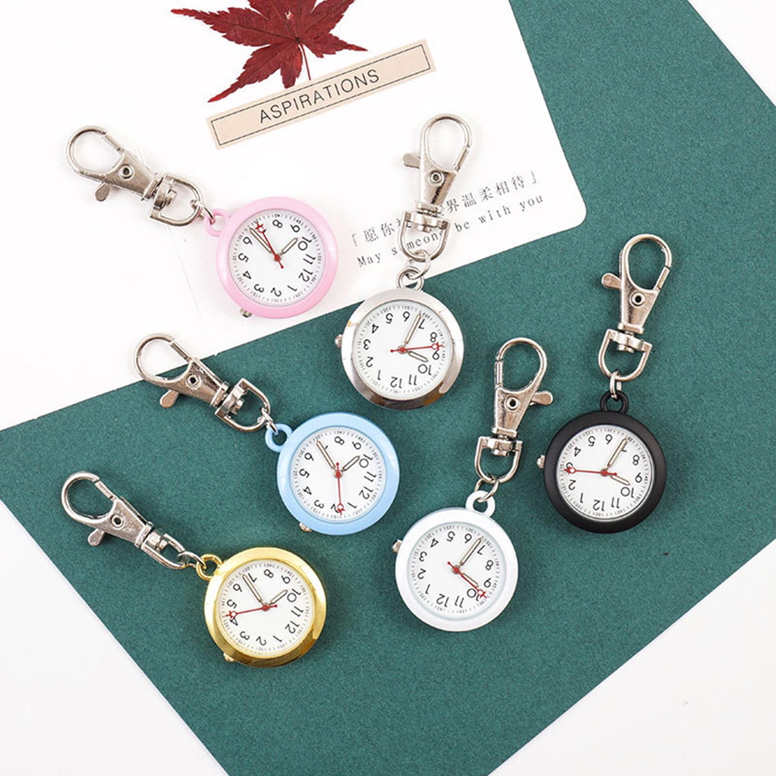 SUSUchens Pocket Watch Waterproof Quartz Movement Ultra-quiet Large ...