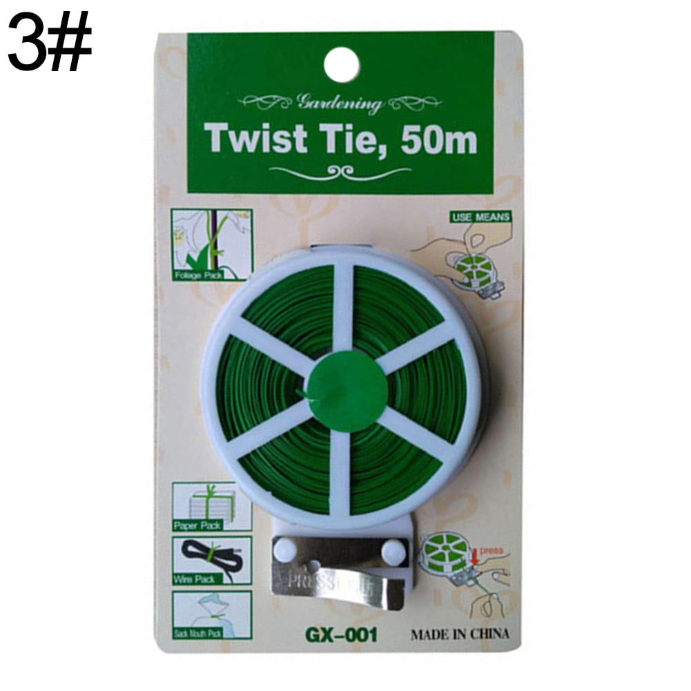 SUSUchens Portable Heavy Duty Plastic Coated Roll Wire Twist Ties ...