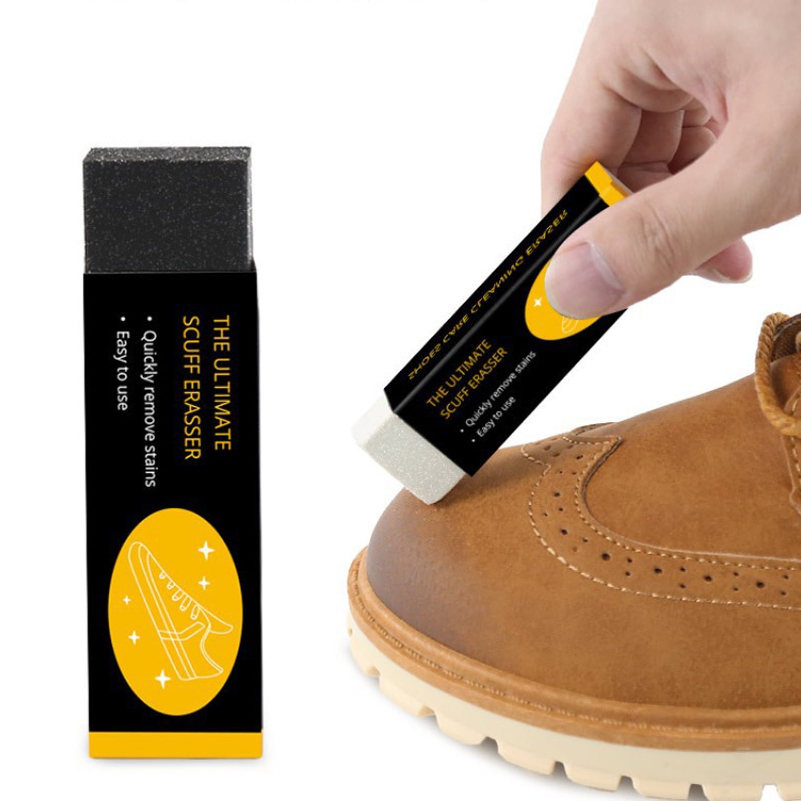 SUSUchens Portable Stain Removal Rubber Block Eraser Sneaker Suede ...