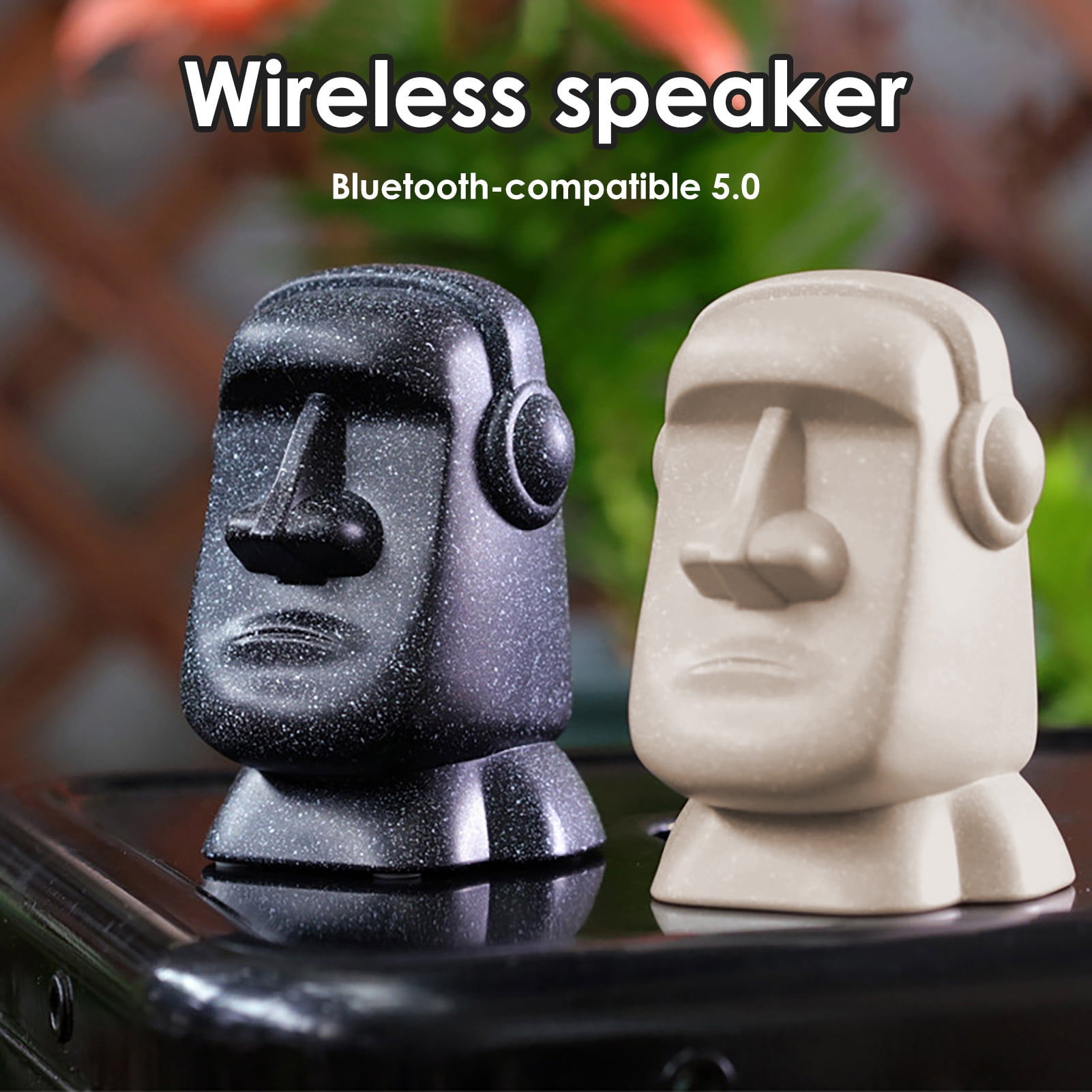 SUSUchens R199 Bluetooth-compatible Speaker Giant Statue Desk Decor ...