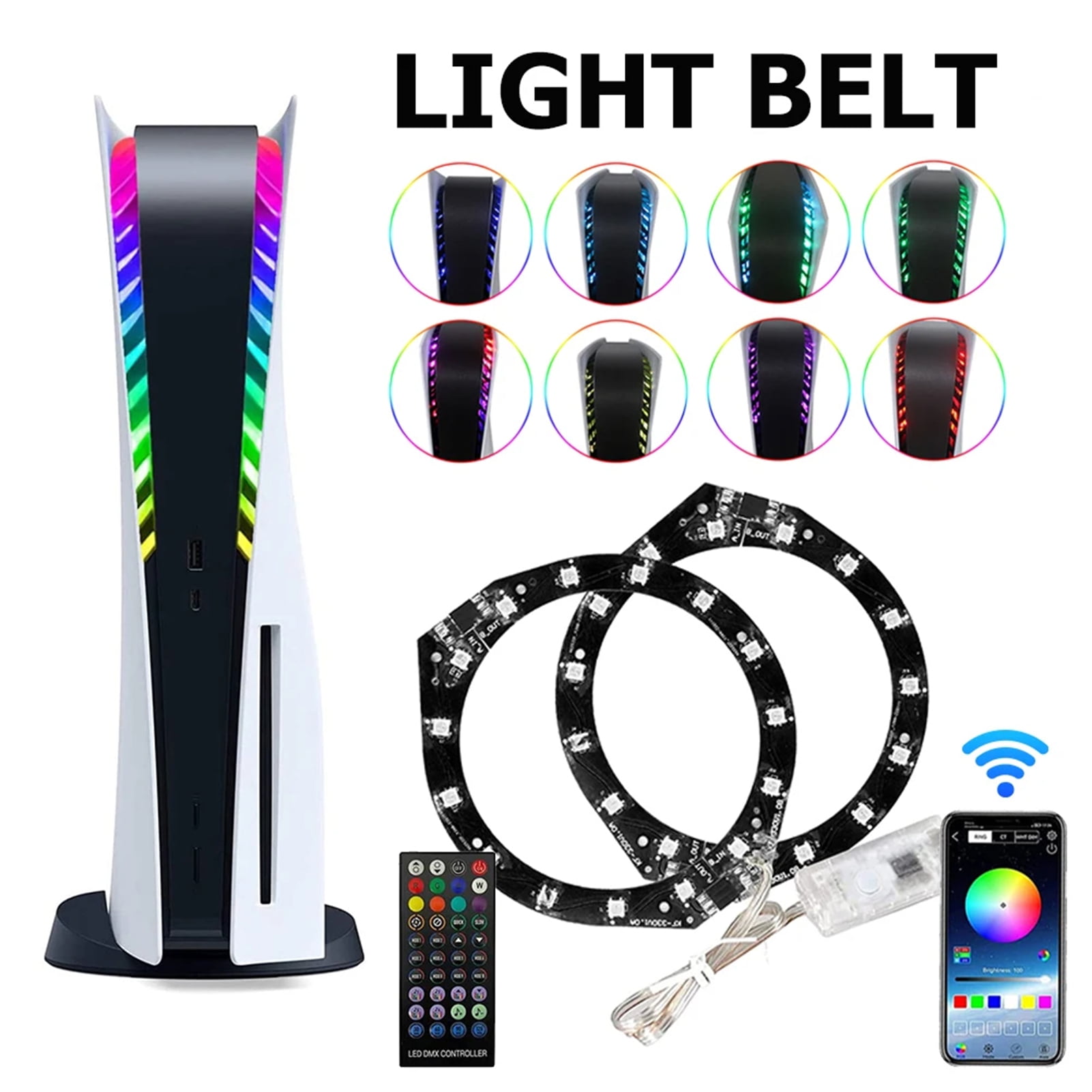 SUSUchens RGB Light Strip Pickup Lamp Ultra-bright Multiple Lighting ...
