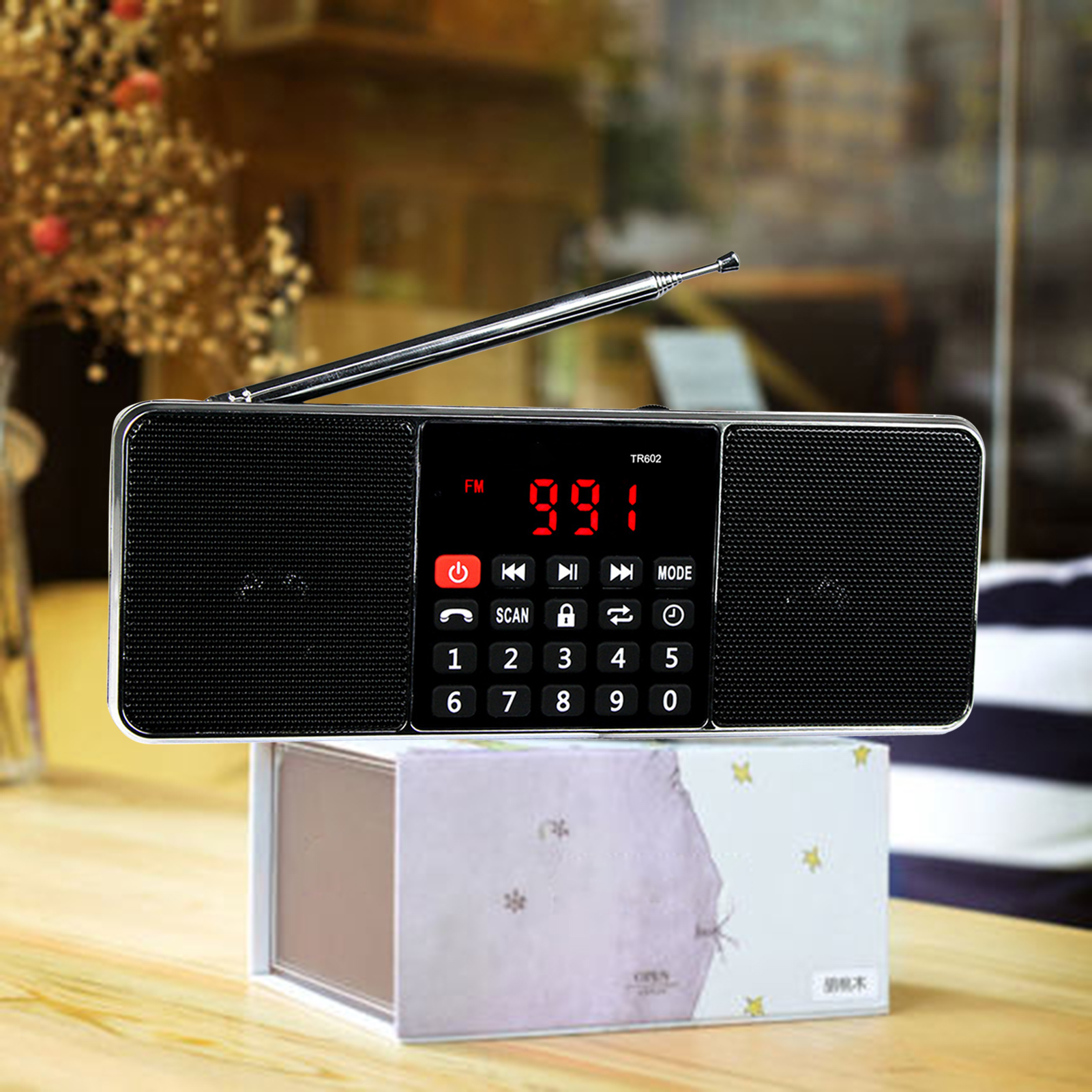 SUSUchens Retekess TR602 Digital Radio Portable LED Display Hands-free ...