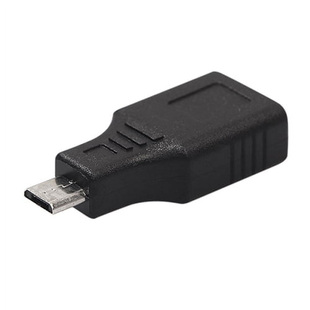 SUSUchens USB 2.0 Female to Micro USB 5 Pin Male Plug OTG Adapter ...