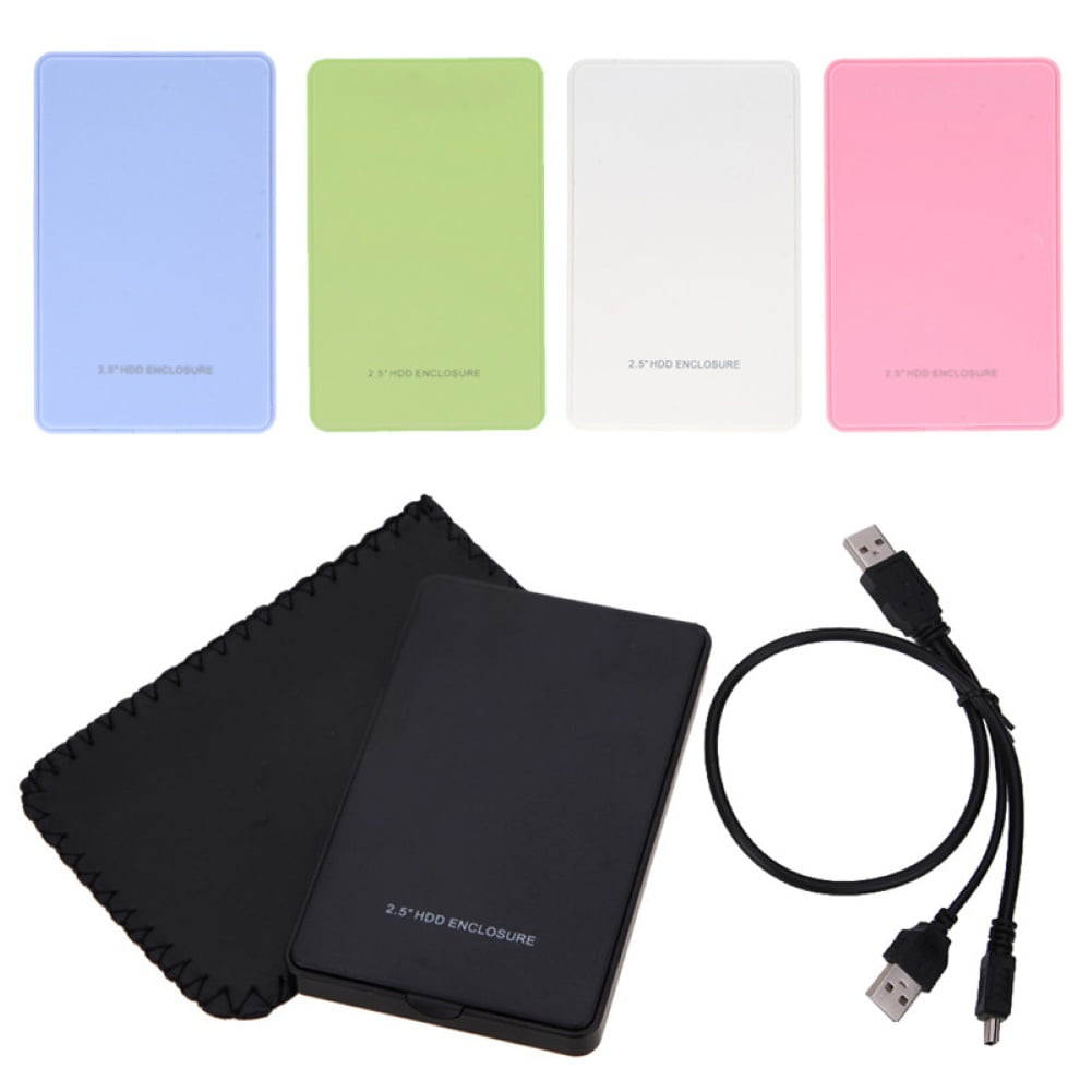 SUSUchens USB 2.5inch 2TB SATA HDD SSD Hard Drive External Enclosure ...