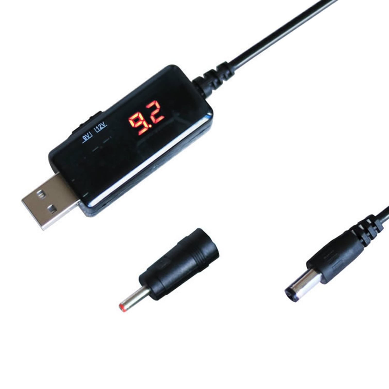SUSUchens USB to DC Power Cable with DC5.5 to DC3.5 Adapter Voltage ...