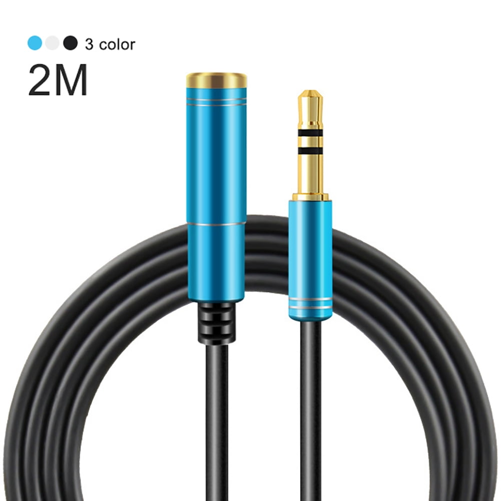 SUSUchens Universal 3.5mm Male to Female Audio Cable Speaker Computer ...