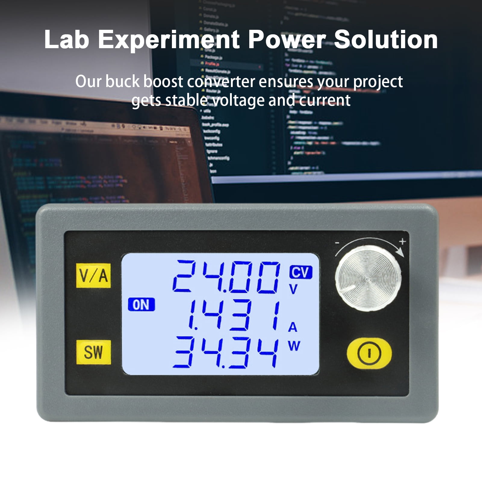 SUSUchens Voltage Constant Current Converter Digital Display Clear ...