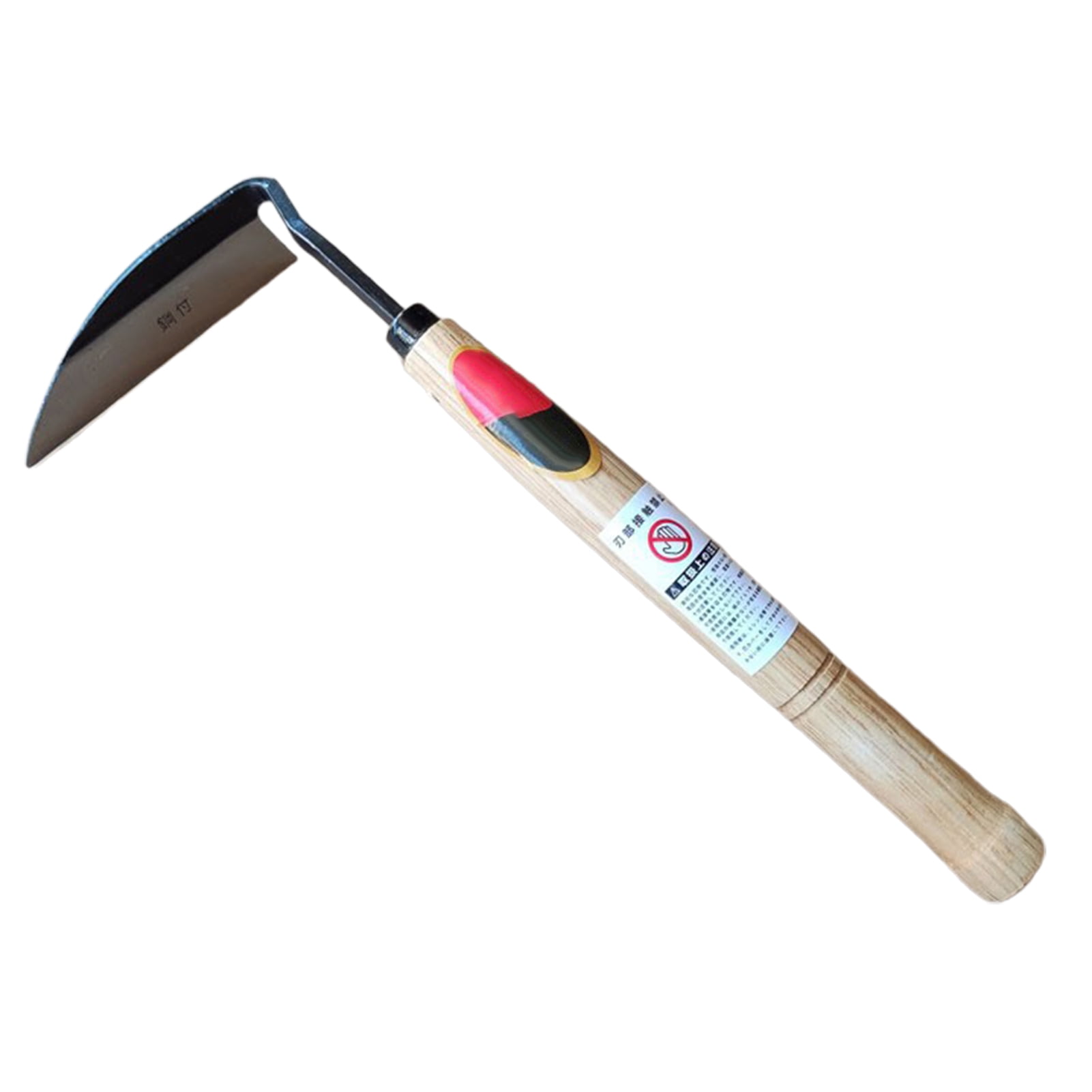 SUSUchens Weed Remover Japanese Style Weeding Sickle with Wooden Handle ...