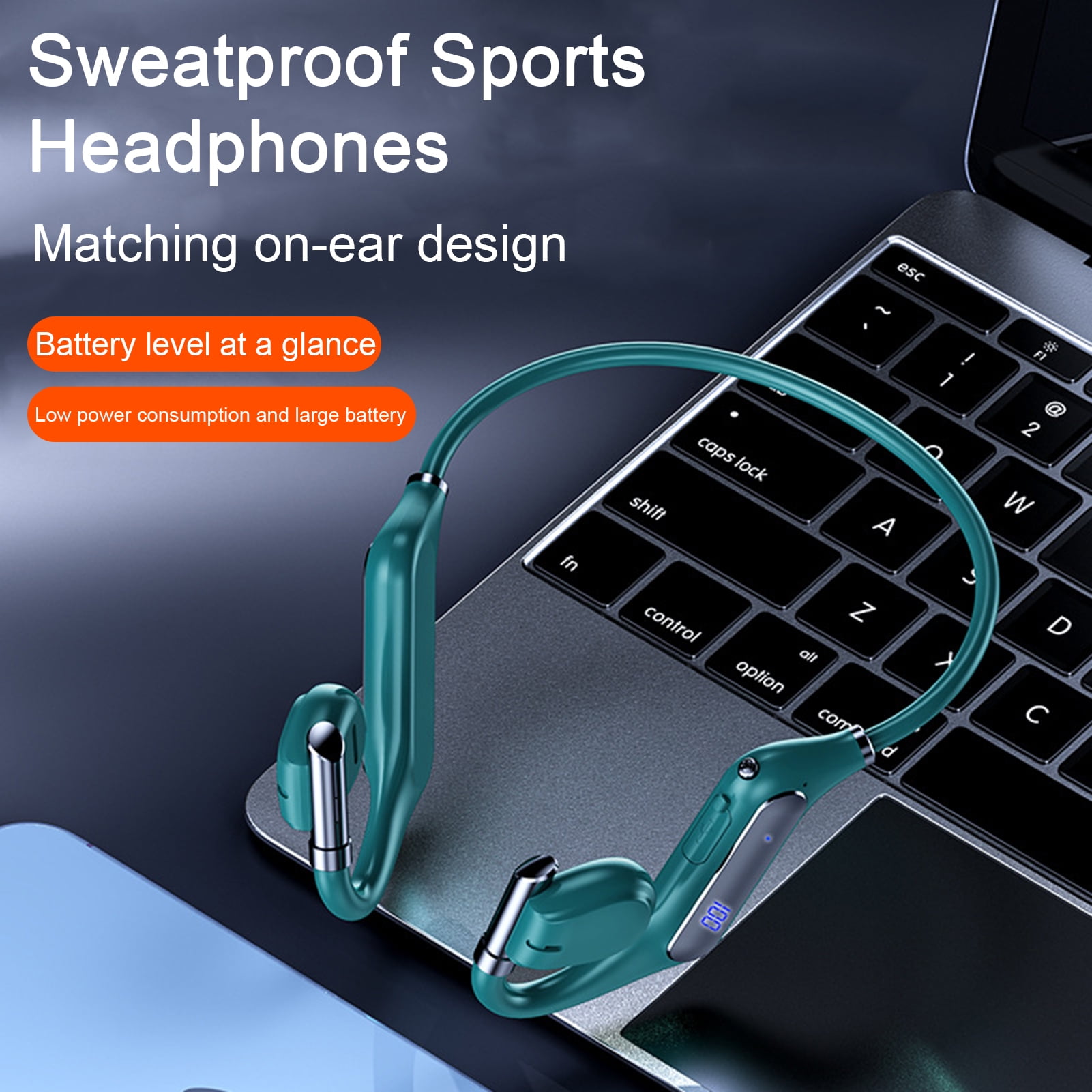 SUSUchens Wireless Headphones with Graphene Diaphragms Clear Sound Air ...