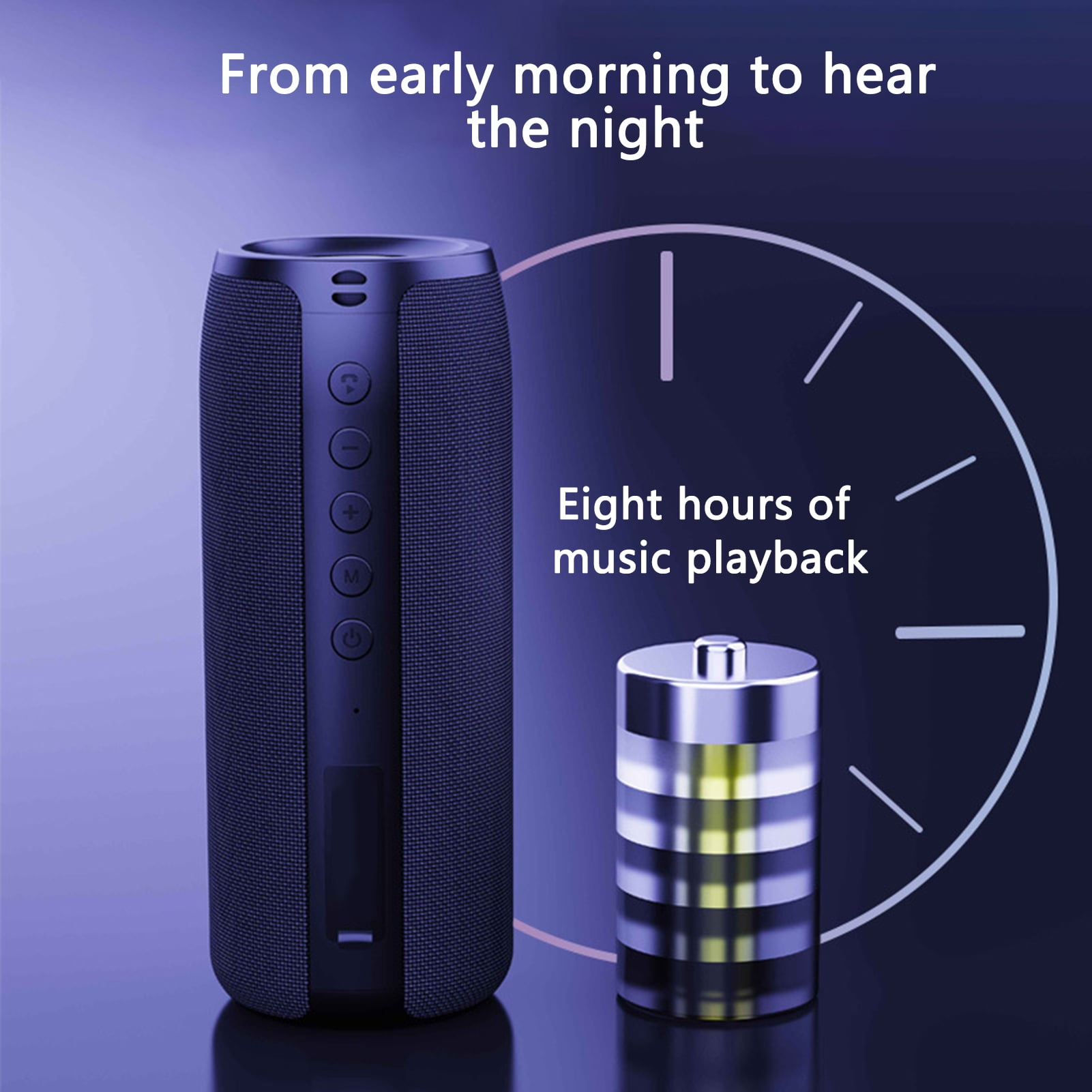 SUSUchens Wireless Speaker Bass Subwoofer Fast Transmission Dual Horns ...