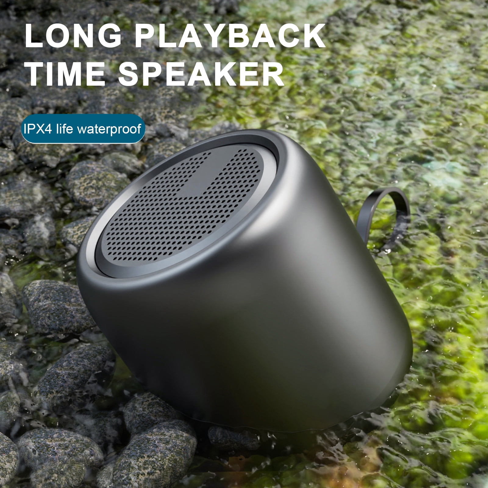 SUSUchens Wireless Speaker Mini Subwoofer with IPX4 Life Waterproof ...
