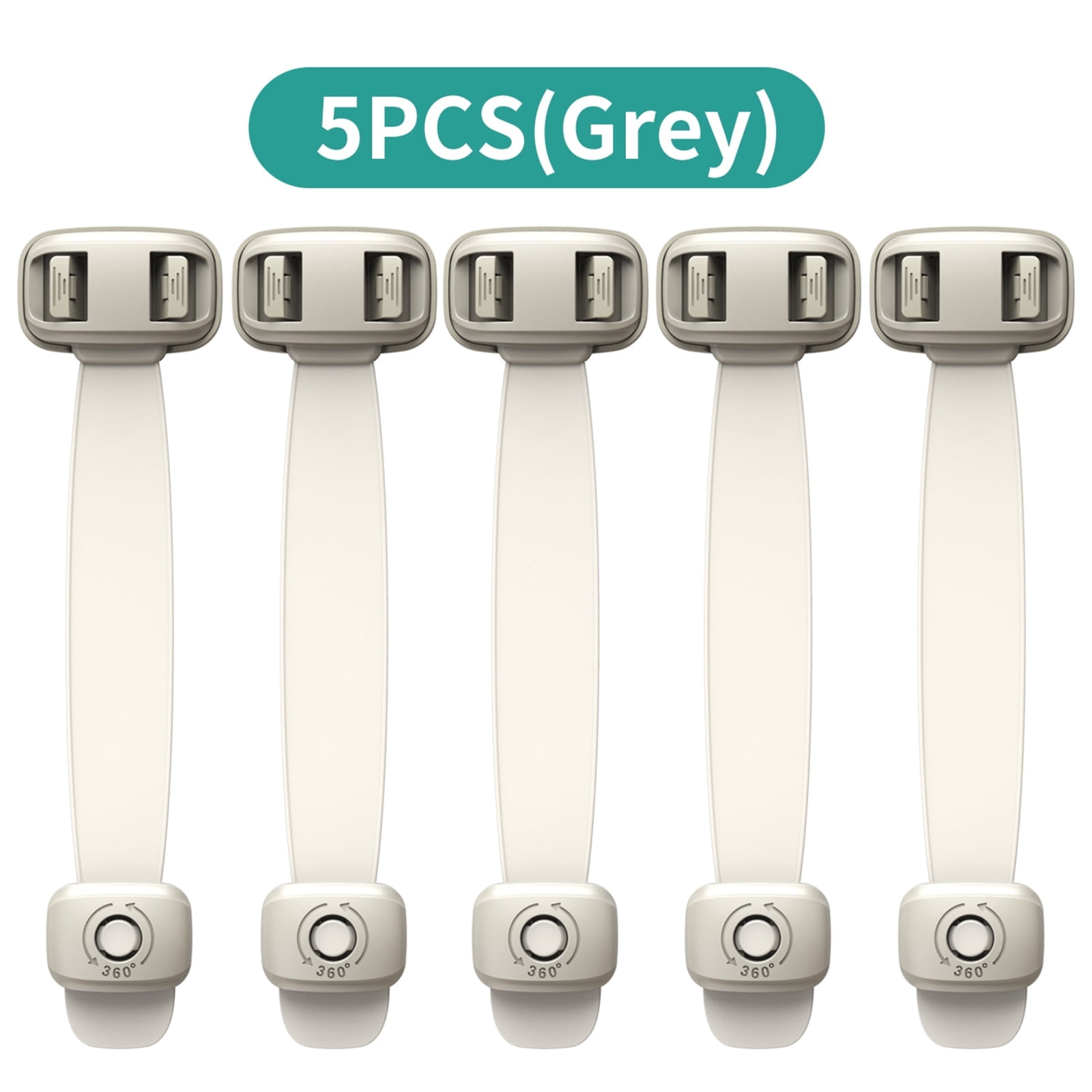 SUSWIM Fridge Locks,(5-Pack)Refrigerator Door Lock,Child Proof Safety ...