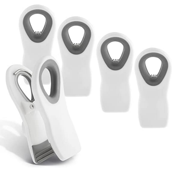 SUTENG 5 Pc Chip Bag Clips: Keep Your Snacks Fresh and Crispy! Kitchen ...