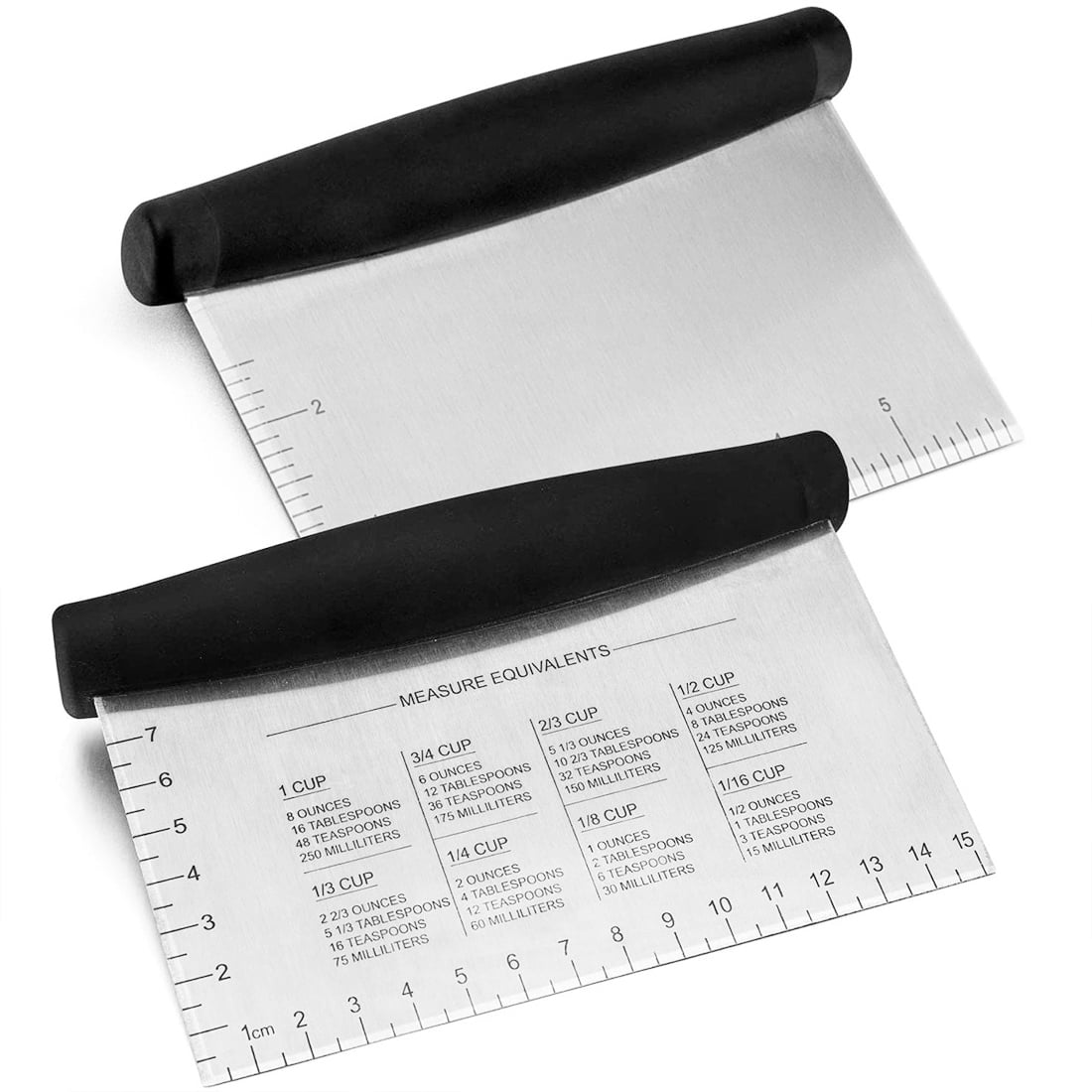 SUTENG Spring Chef Stainless Steel Pastry Scraper/Bench Scraper Chopper ...