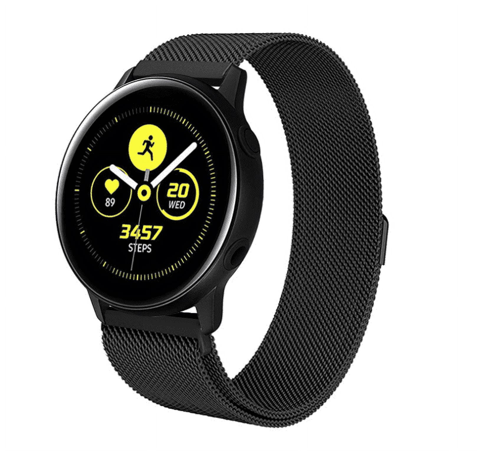 SUTENGFor Samsung Galaxy Watch Active/Active2 Magnetic Milanese Loop ...